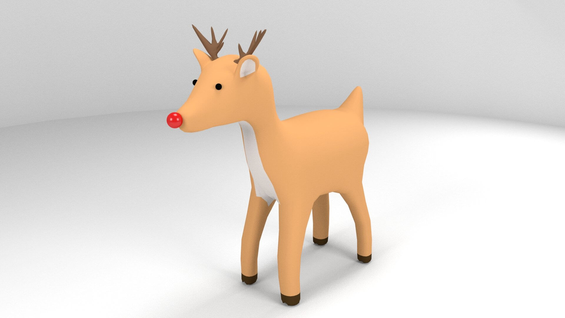 Rudolph - 3D Model by WilliamJ