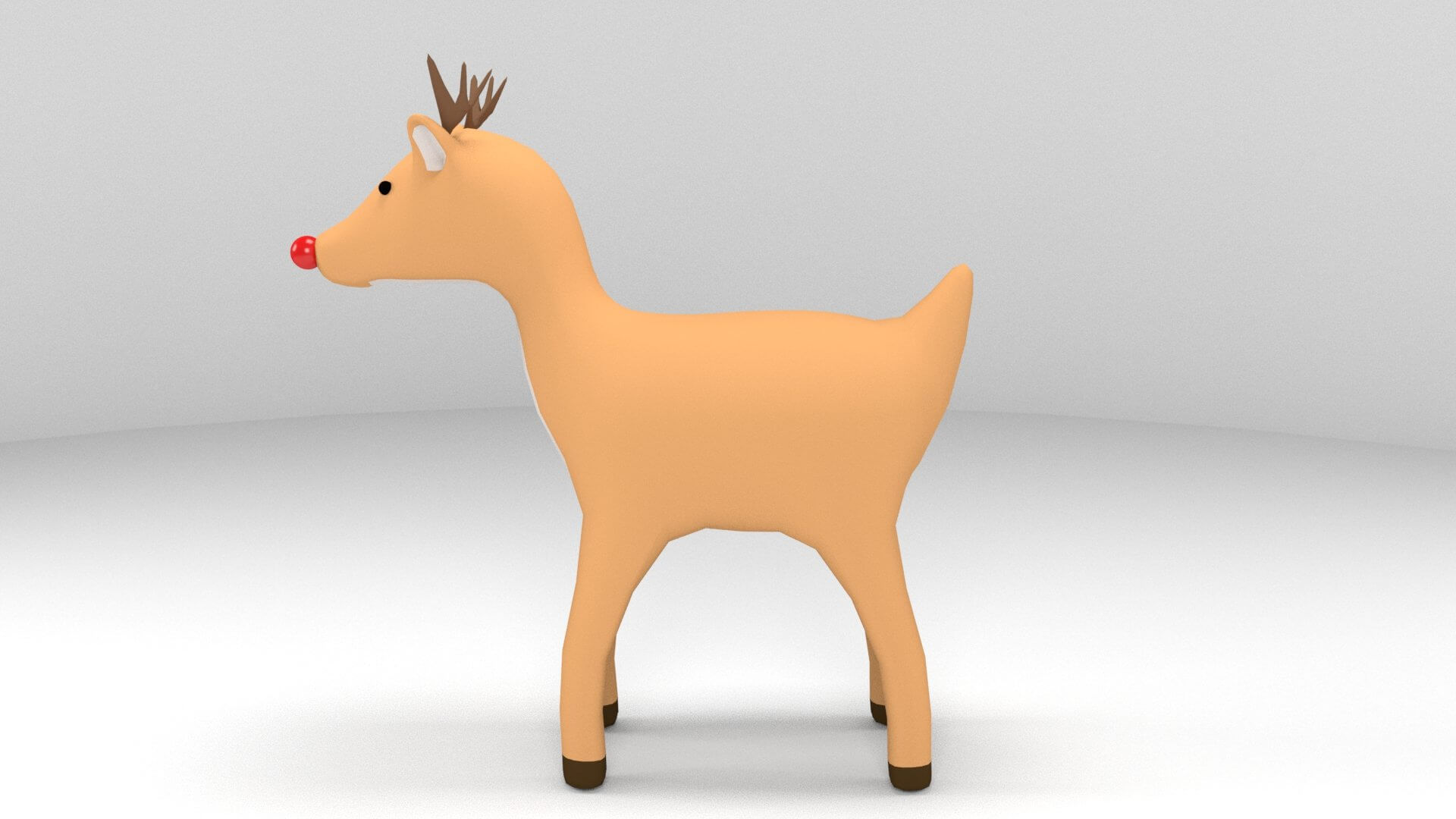 Rudolph - 3D Model by WilliamJ