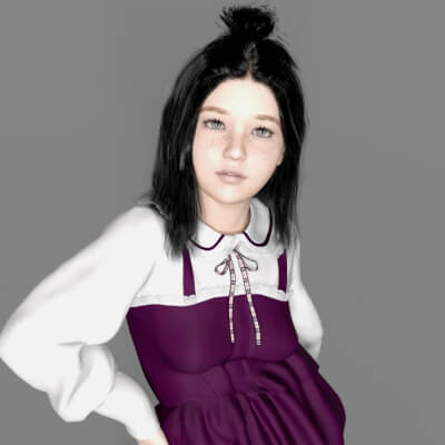 Pam Character Morph for G8F - Daz Content by RazzleDazzle3D