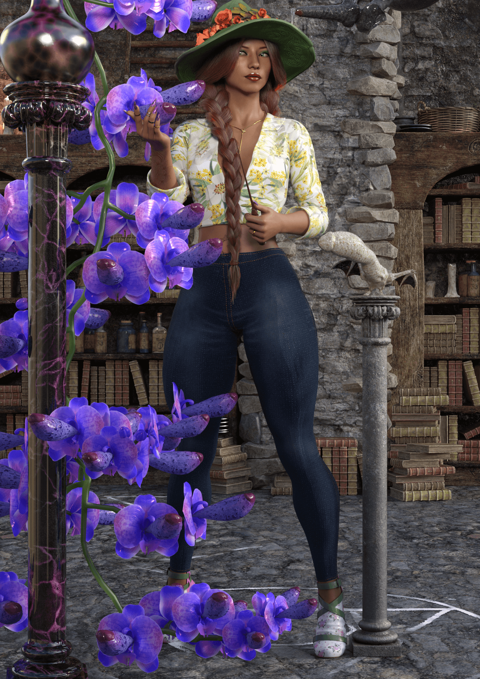 New Hydrid Plant 3D Render, Digital Art by WillYGA