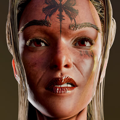 Alice the Butterfly Rebel Character Rig - 3D Model by WingsCreative