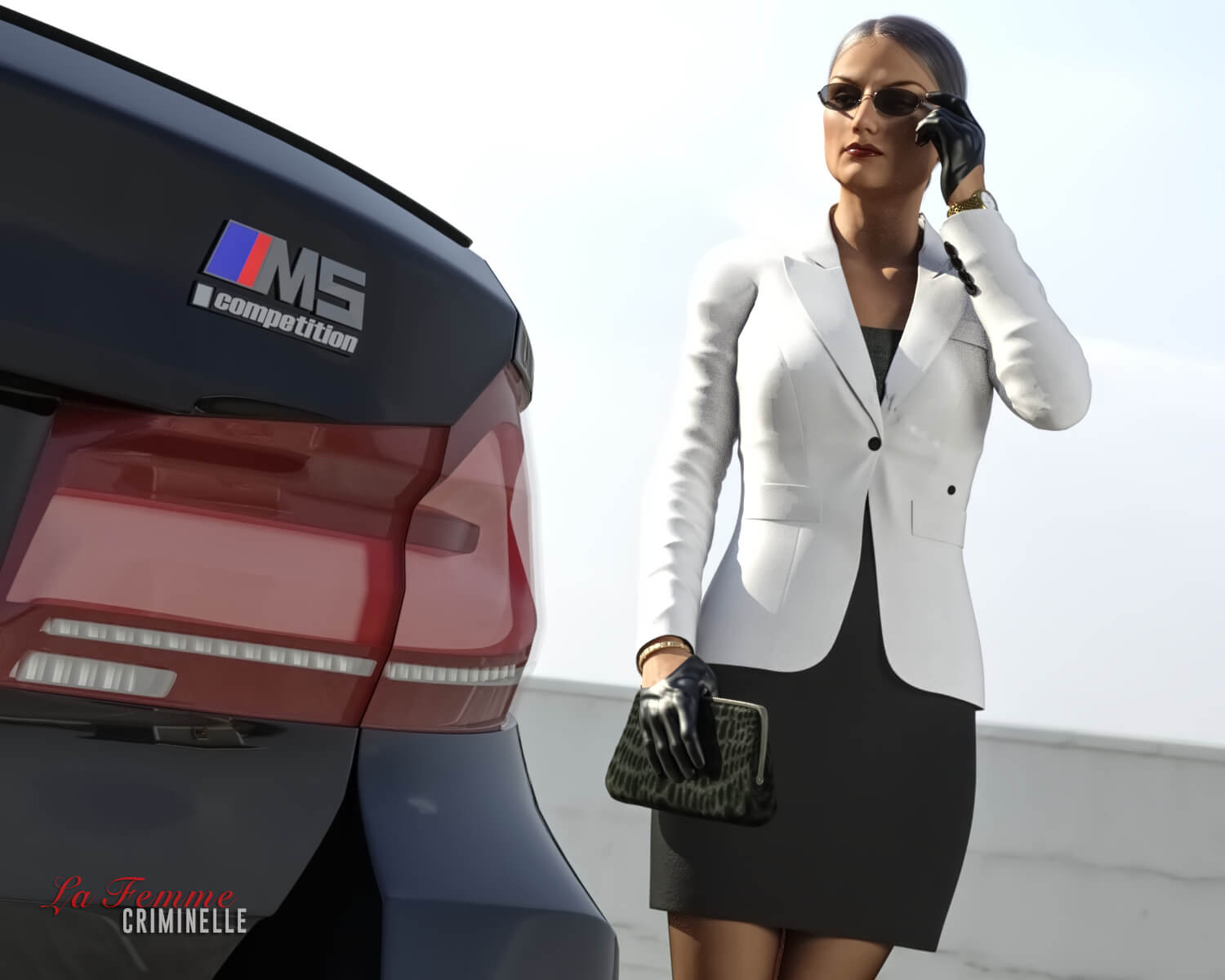 The Kats - Her Steed 3D Render, Digital Art by Wintoons