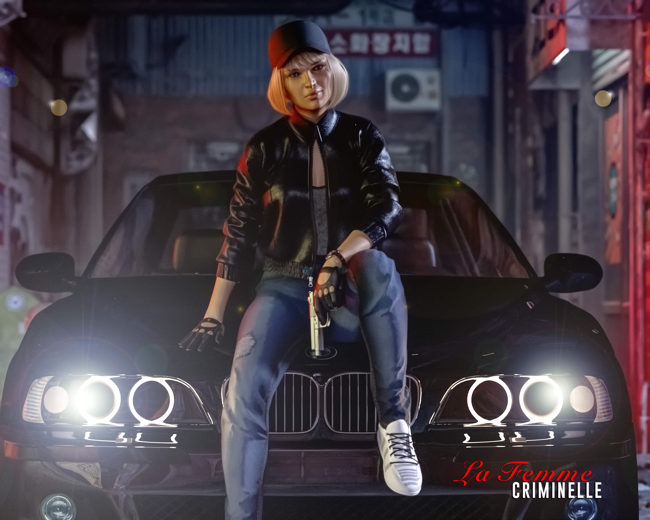 The Kats - M Power 3D Render, Digital Art by Wintoons