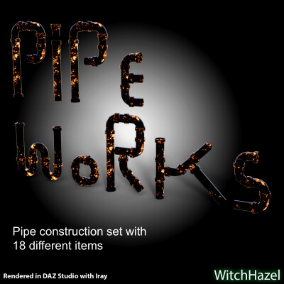 Pipeworks Set 1 - Daz Content by WitchHazel