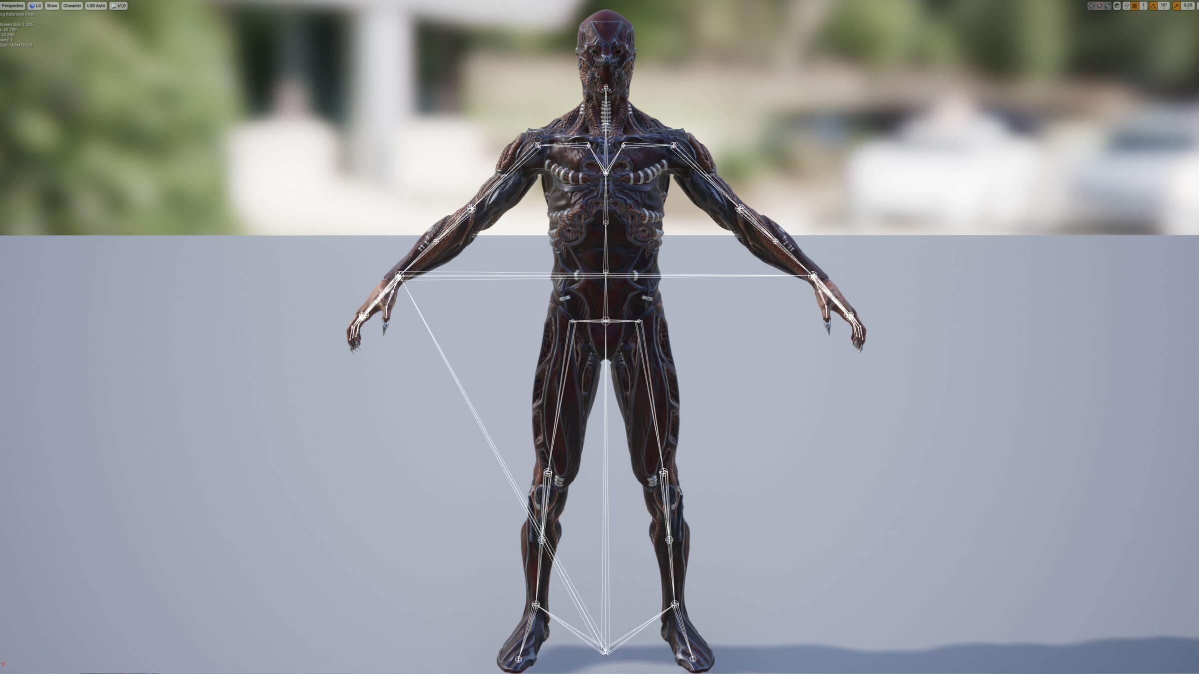 Alien Hunter 2 - 3D Model by Wofka