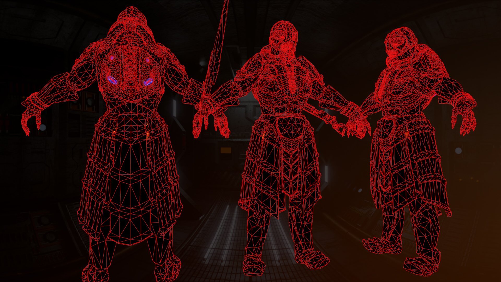 Hellish Warrior in Armor - 3D Model by Wofka