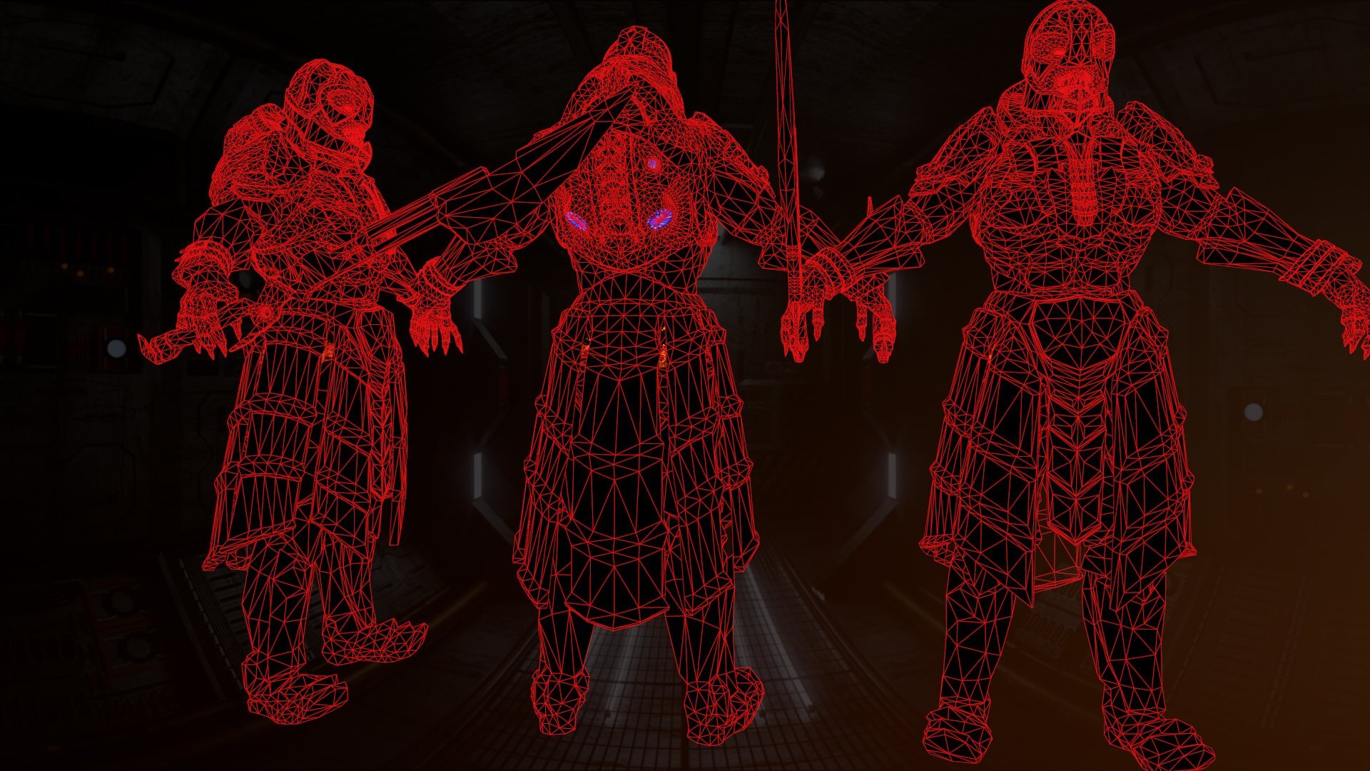 Hellish Warrior in Armor - 3D Model by Wofka