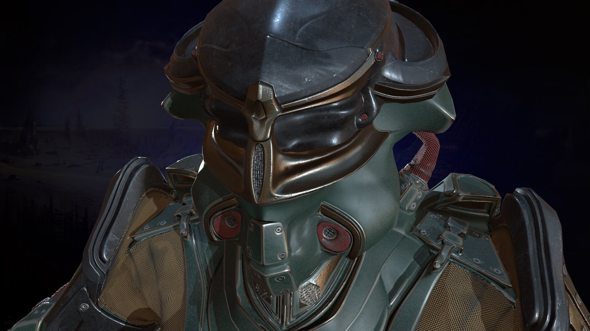 Modern Knight - 3D Model by Wofka