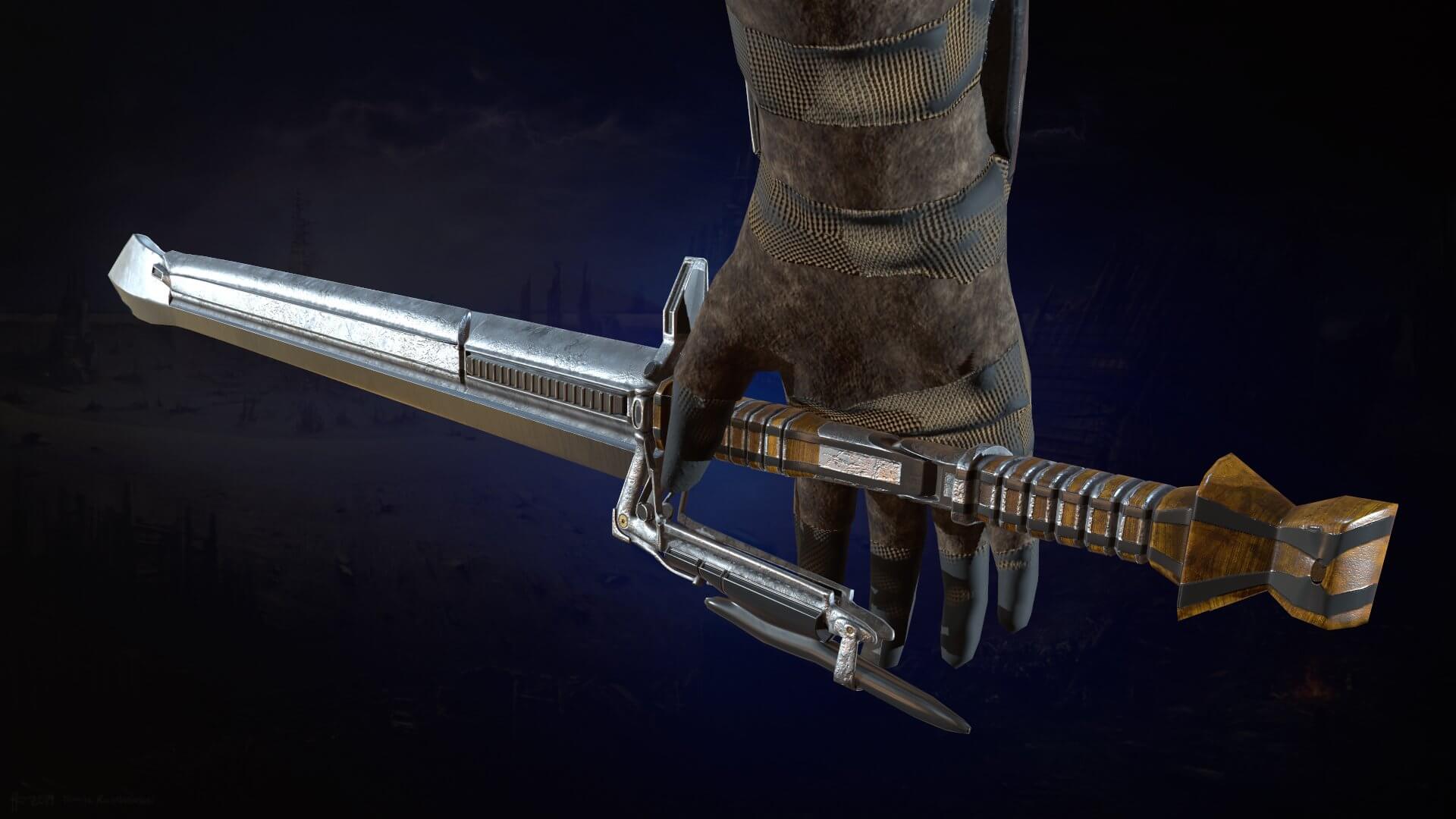 Modern Knight - 3D Model by Wofka