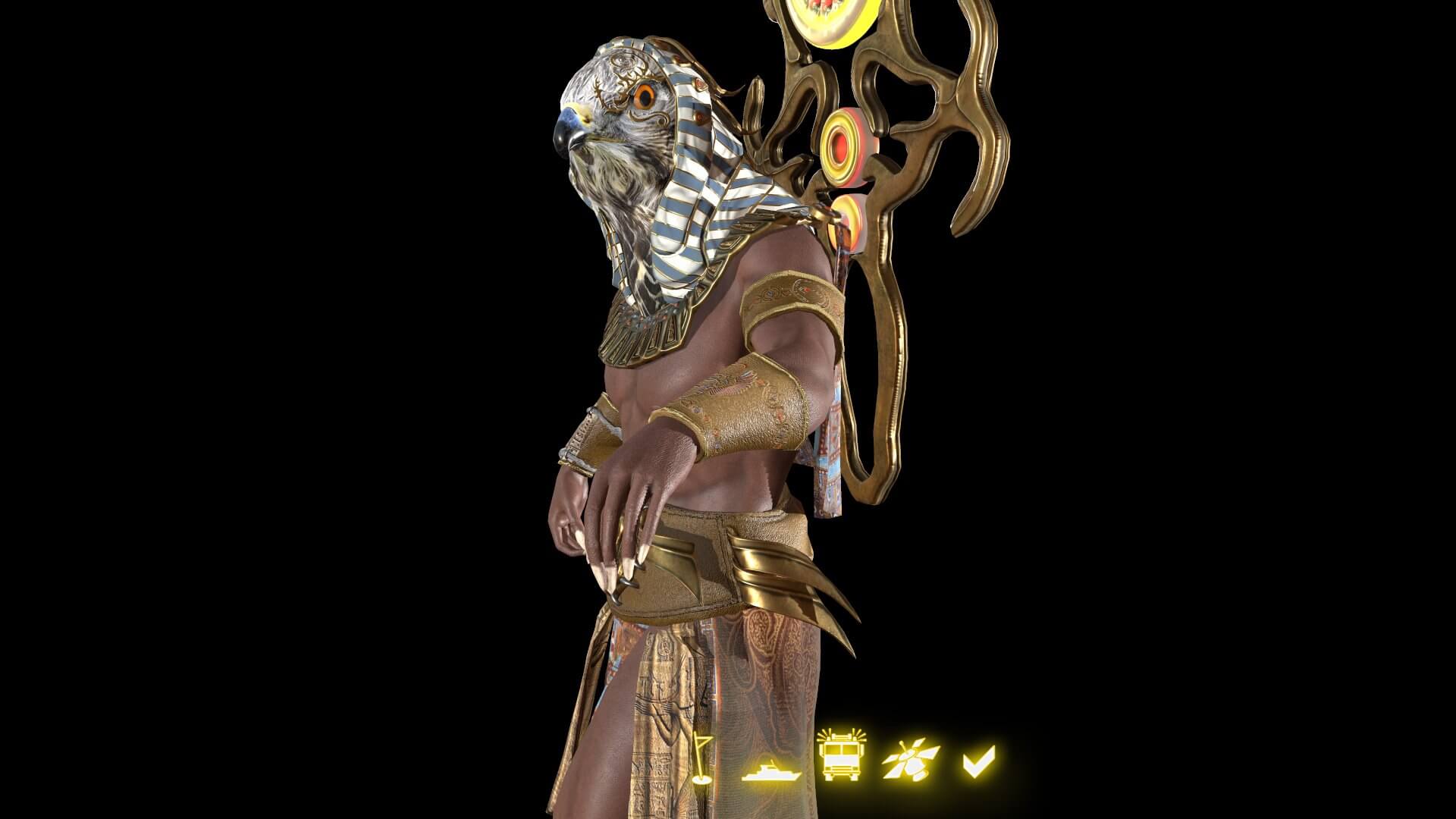 Ra Character - 3D Model by Wofka