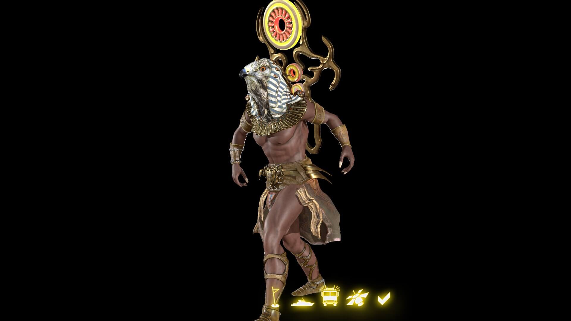 Ra Character - 3D Model by Wofka