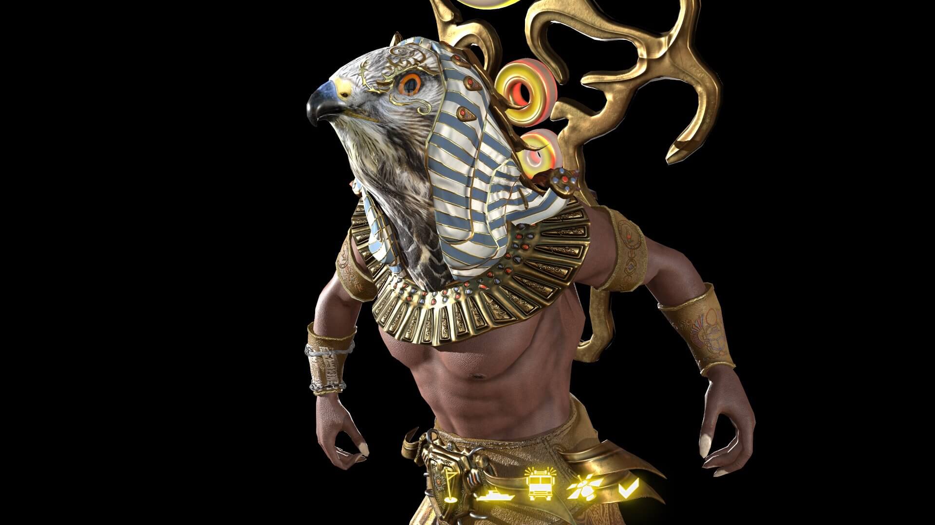 Ra Character - 3D Model by Wofka