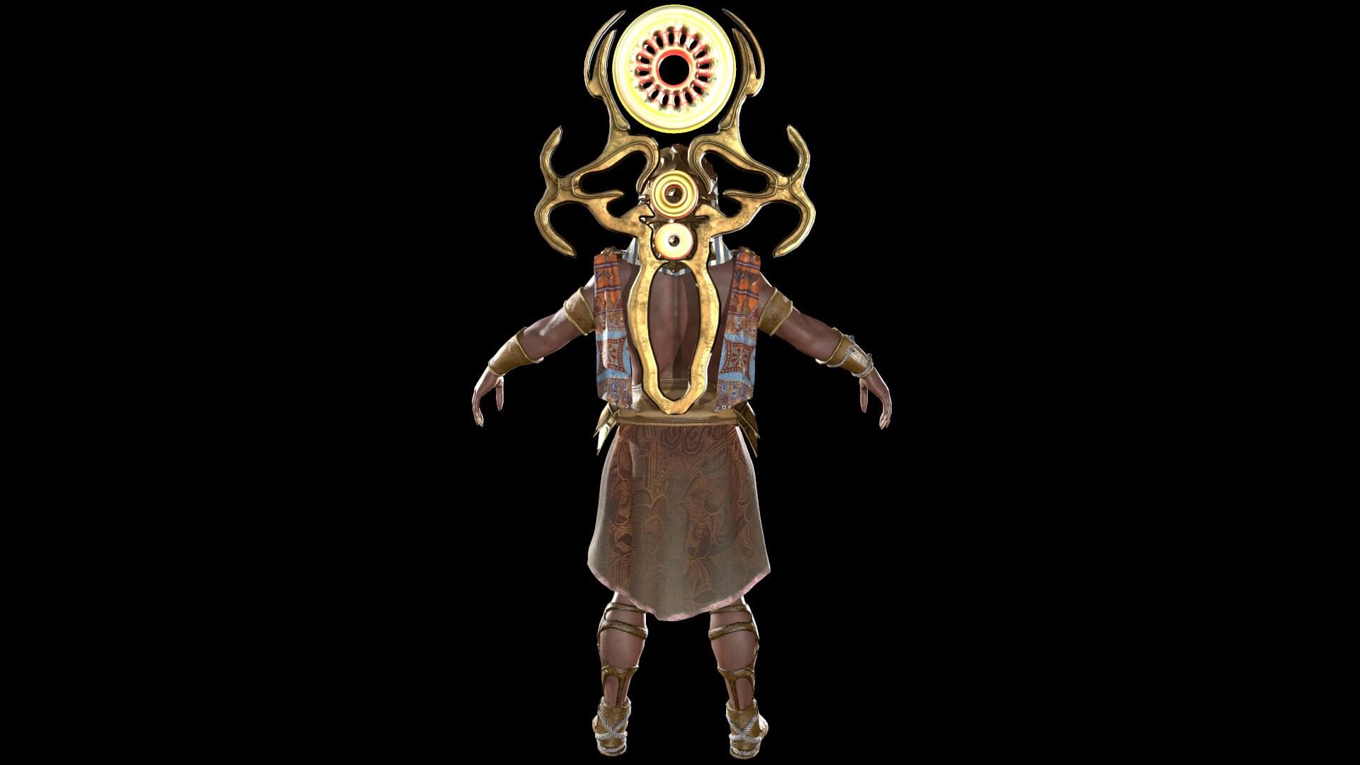 Ra Character - 3D Model by Wofka