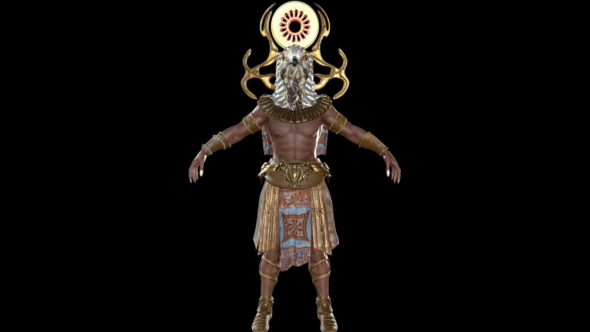 Ra Character - 3D Model by Wofka