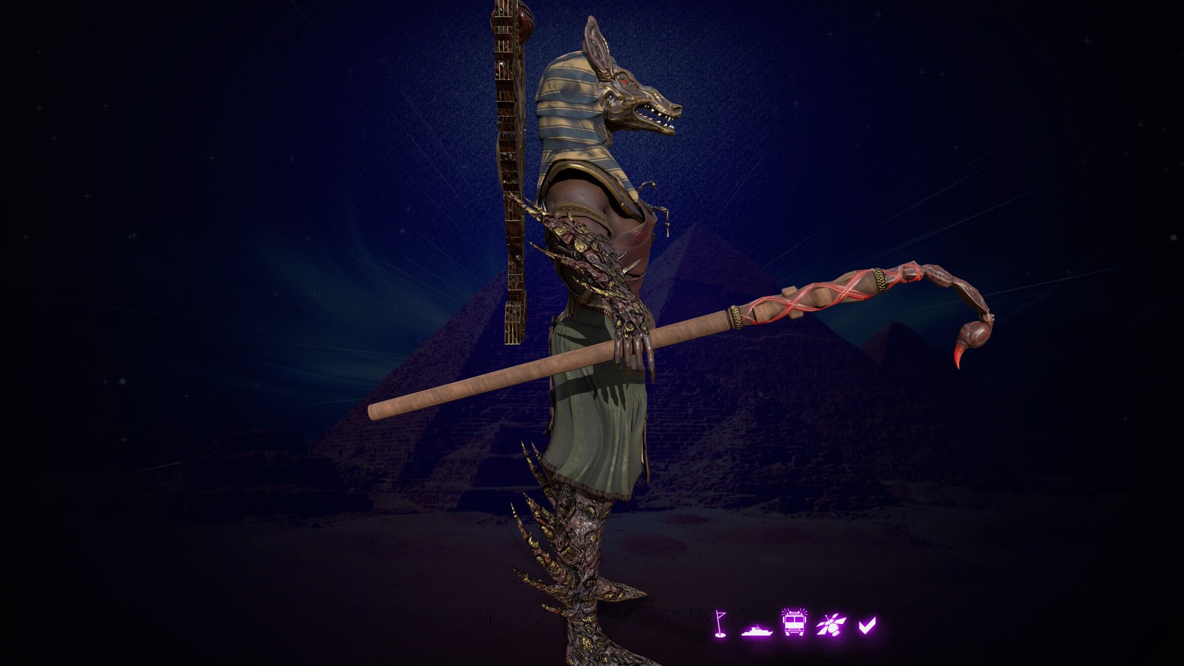 Seth God of Egypt - 3D Model by Wofka