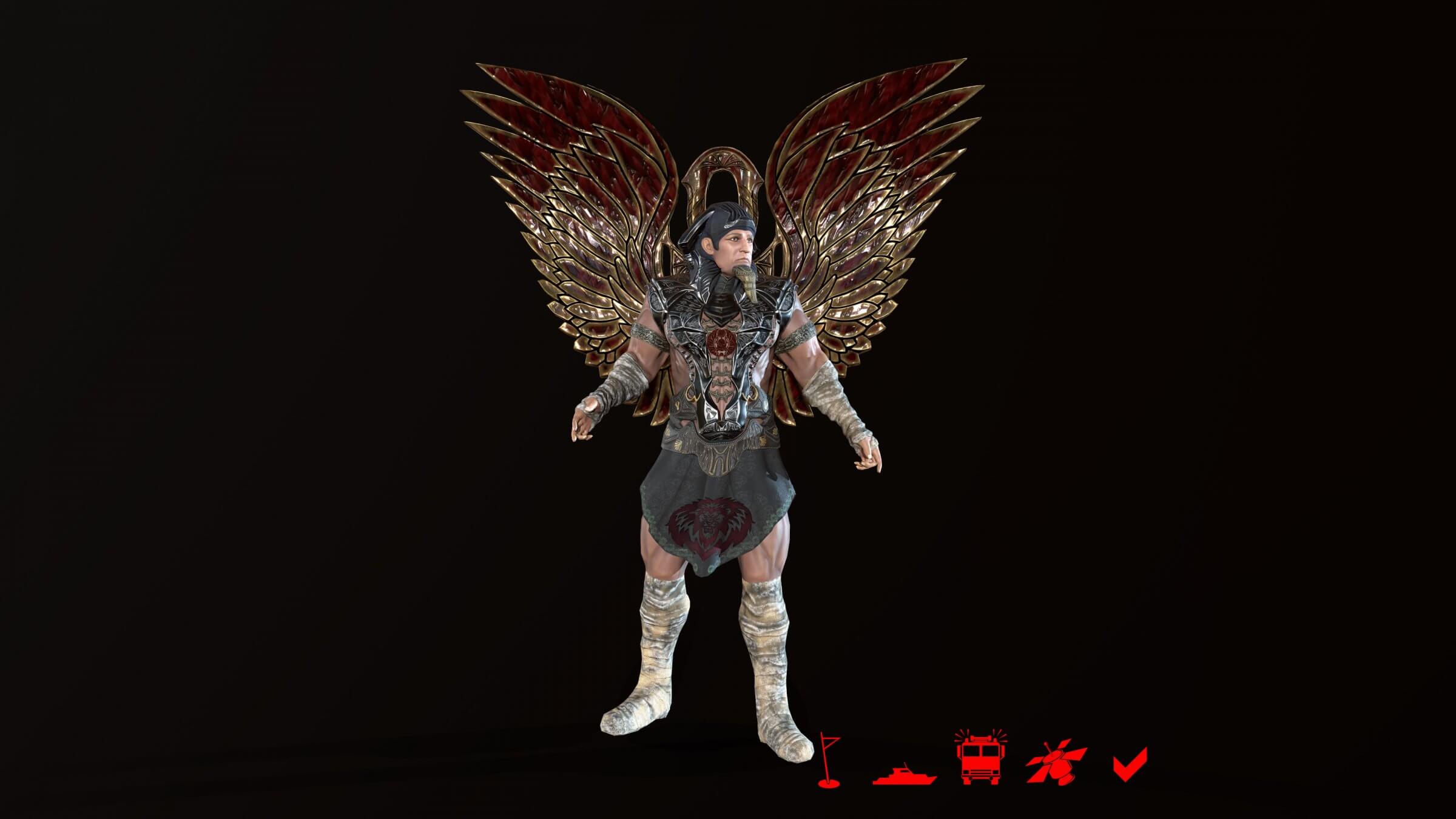 Sphinx The Destroyer Earthly Incarnation - 3D Model by Wofka