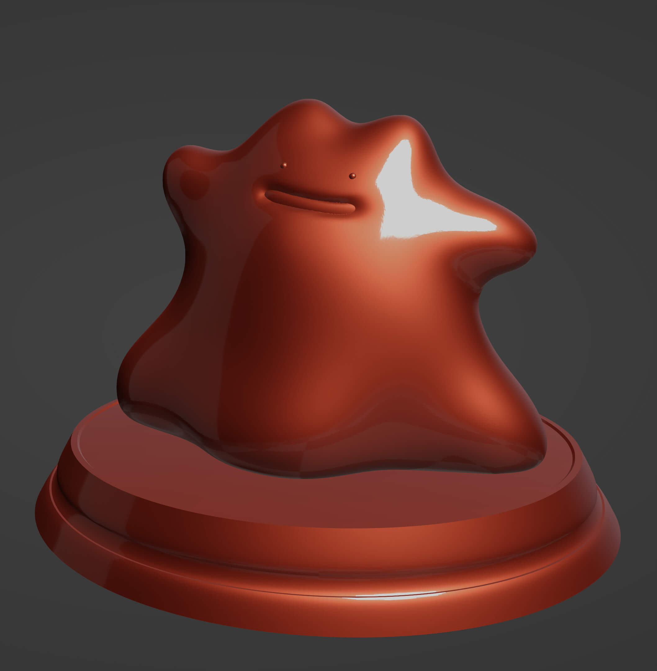 Ditto - Pokemon 3D Model by Wsonuchiha3D