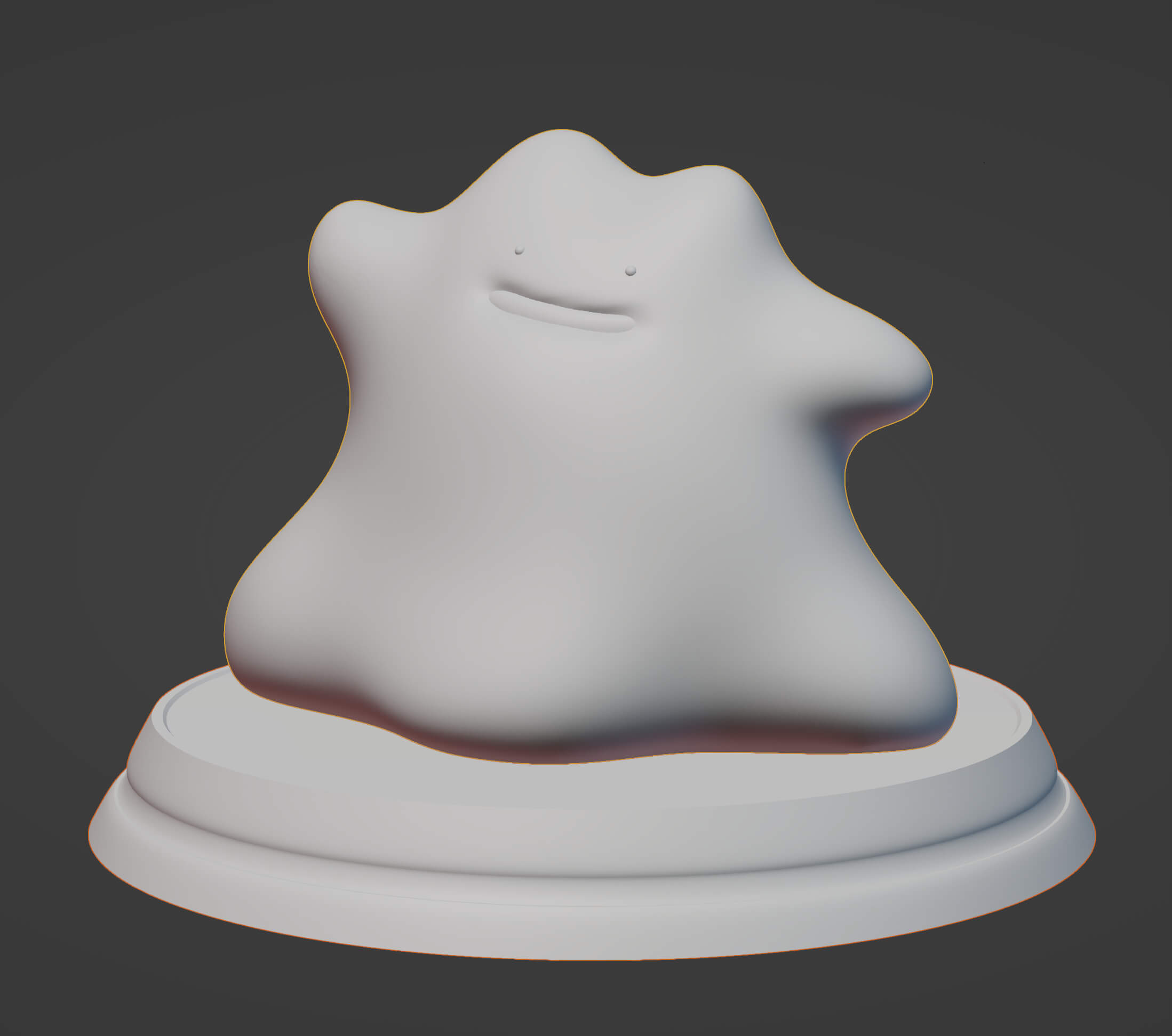 Ditto - Pokemon 3D Model by Wsonuchiha3D