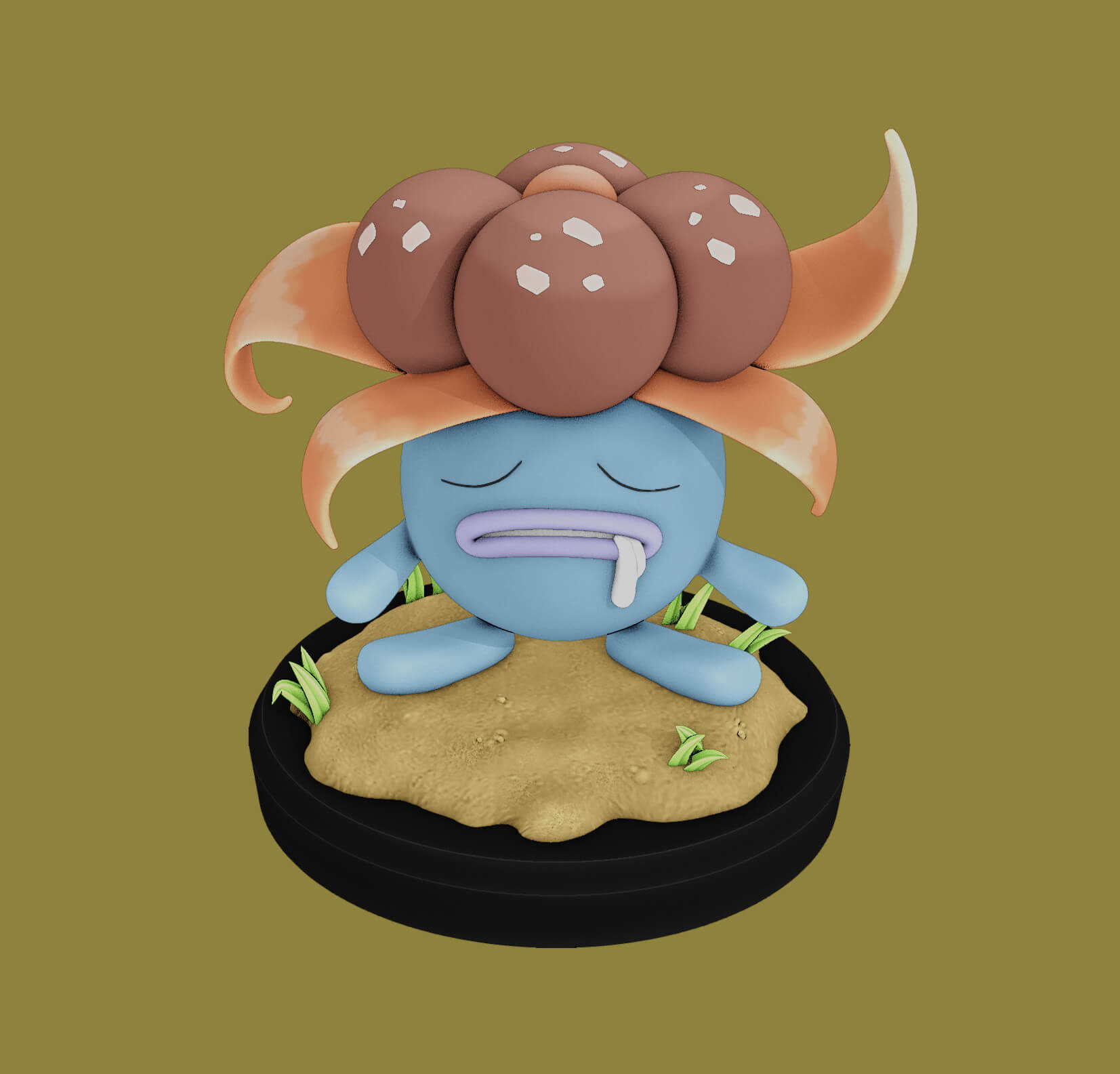 Gloom - Pokemon 3D Model by Wsonuchiha3D