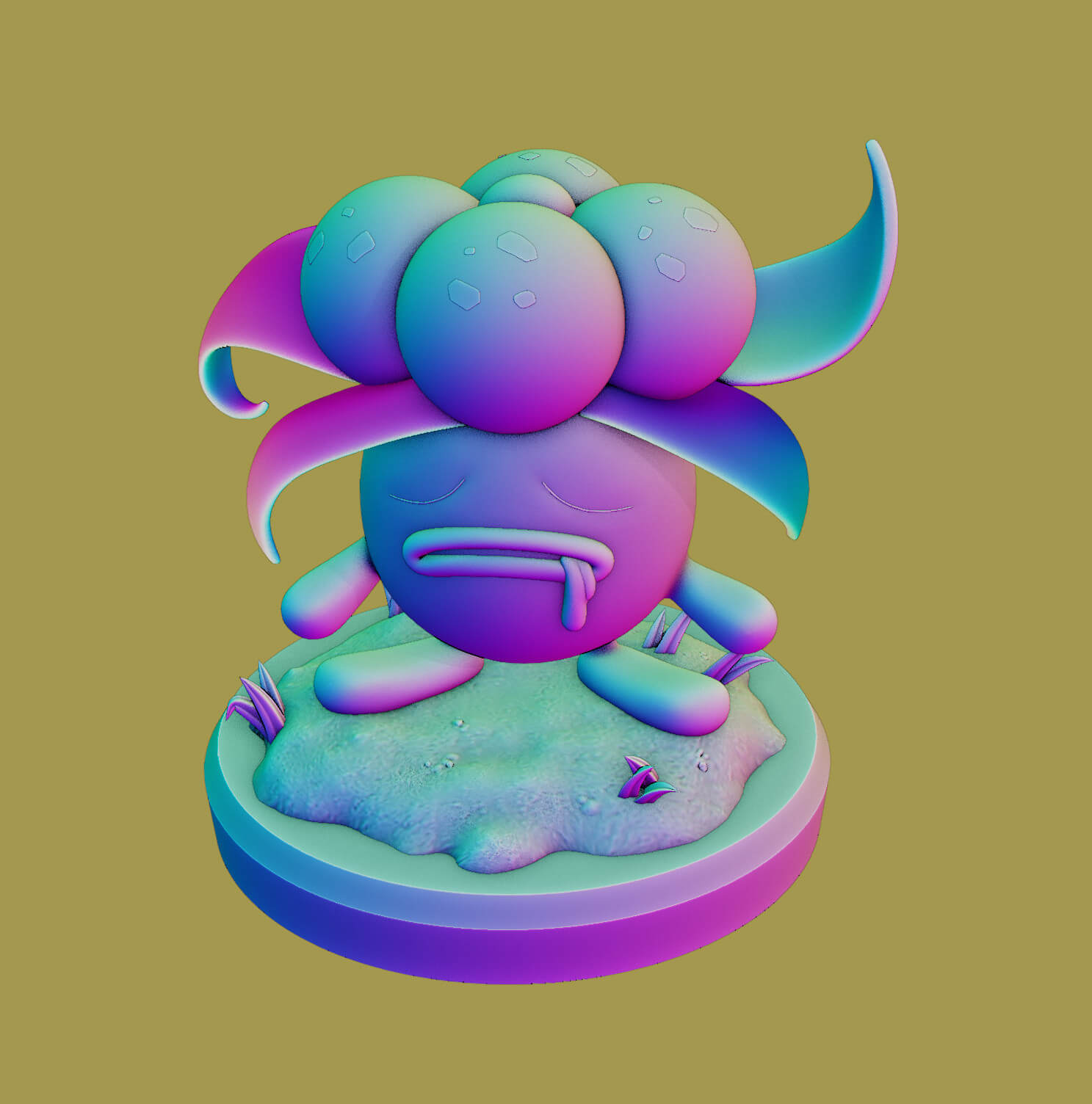 Gloom - Pokemon 3D Model by Wsonuchiha3D