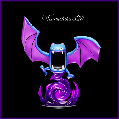 Golbat / Pokémon - 3D Model by Wsonuchiha3D