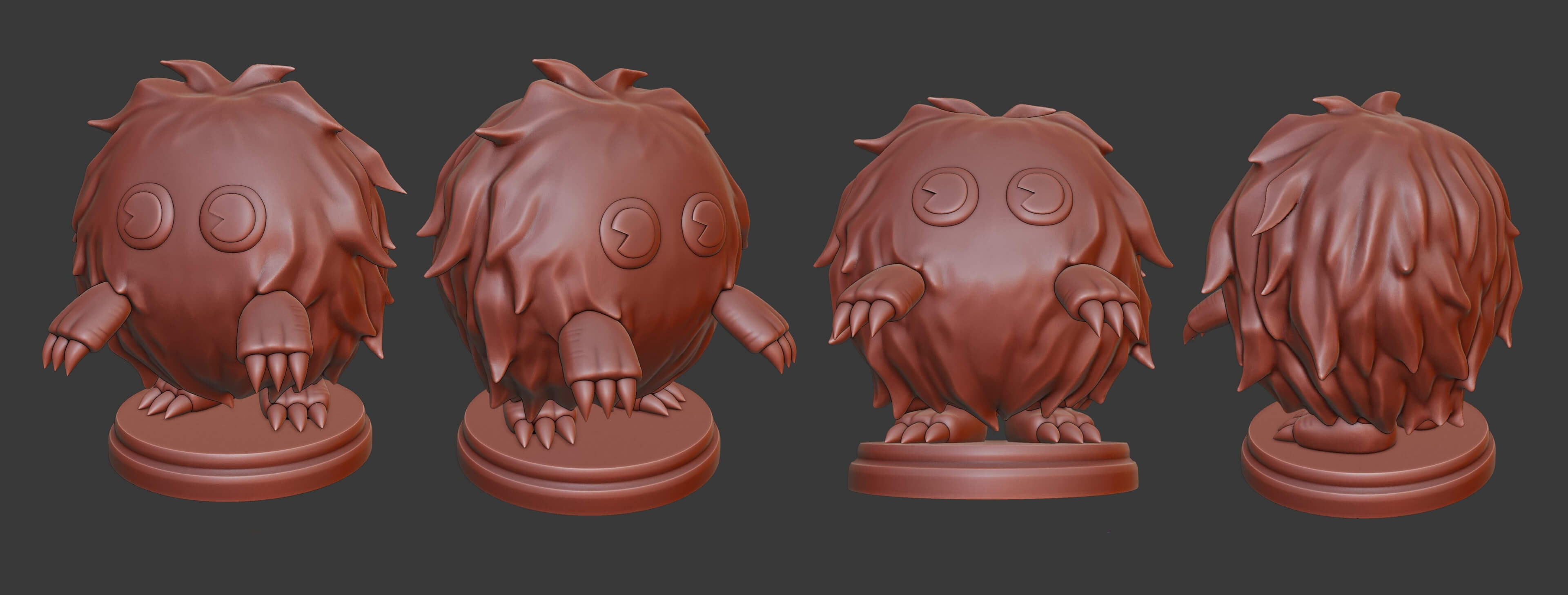 Kuriboh - Yugioh 3D Print Model by Wsonuchiha3D