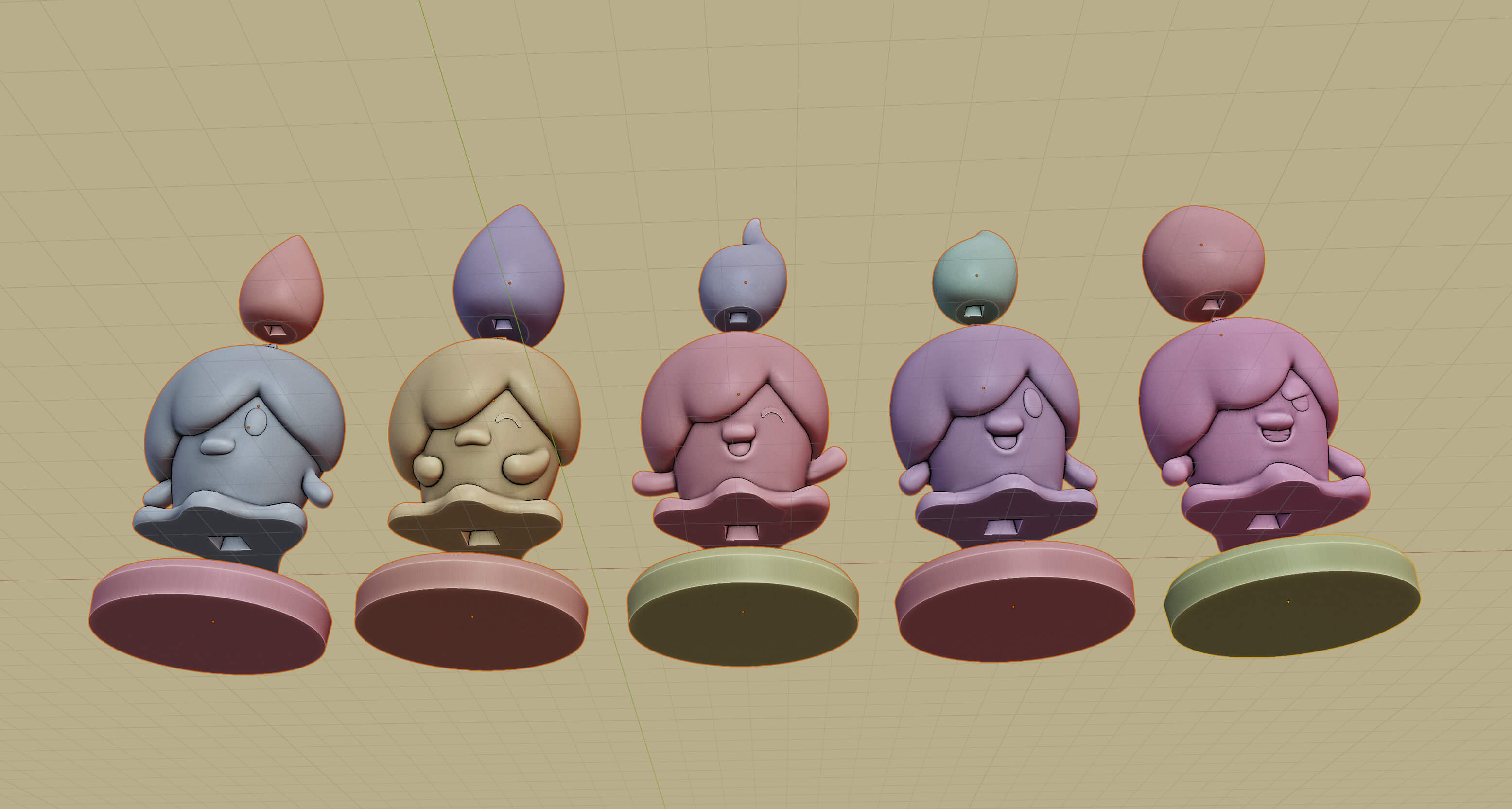 Litwick - Pokemon 3D Model by Wsonuchiha3D