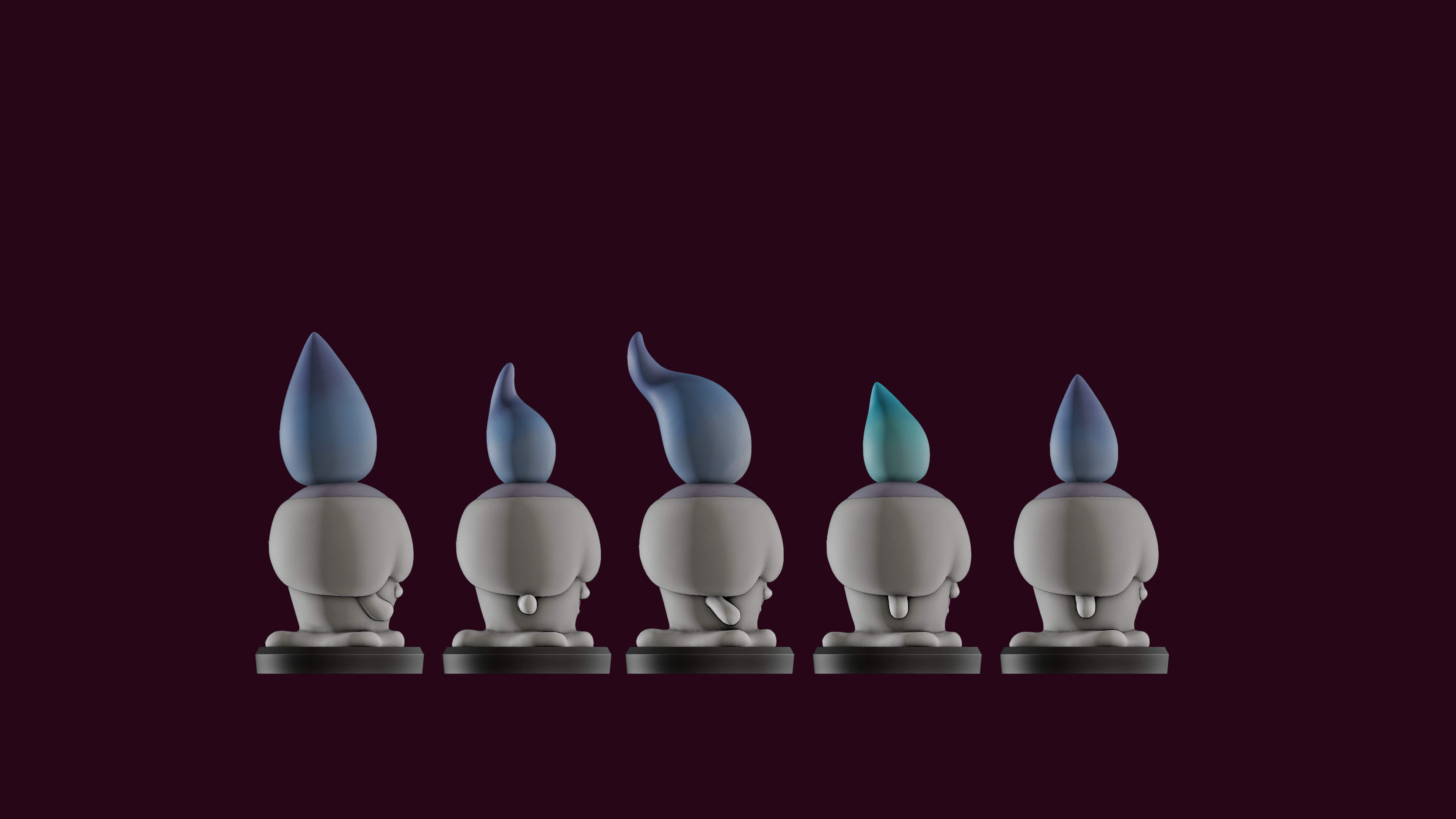 Litwick - Pokemon 3D Model by Wsonuchiha3D