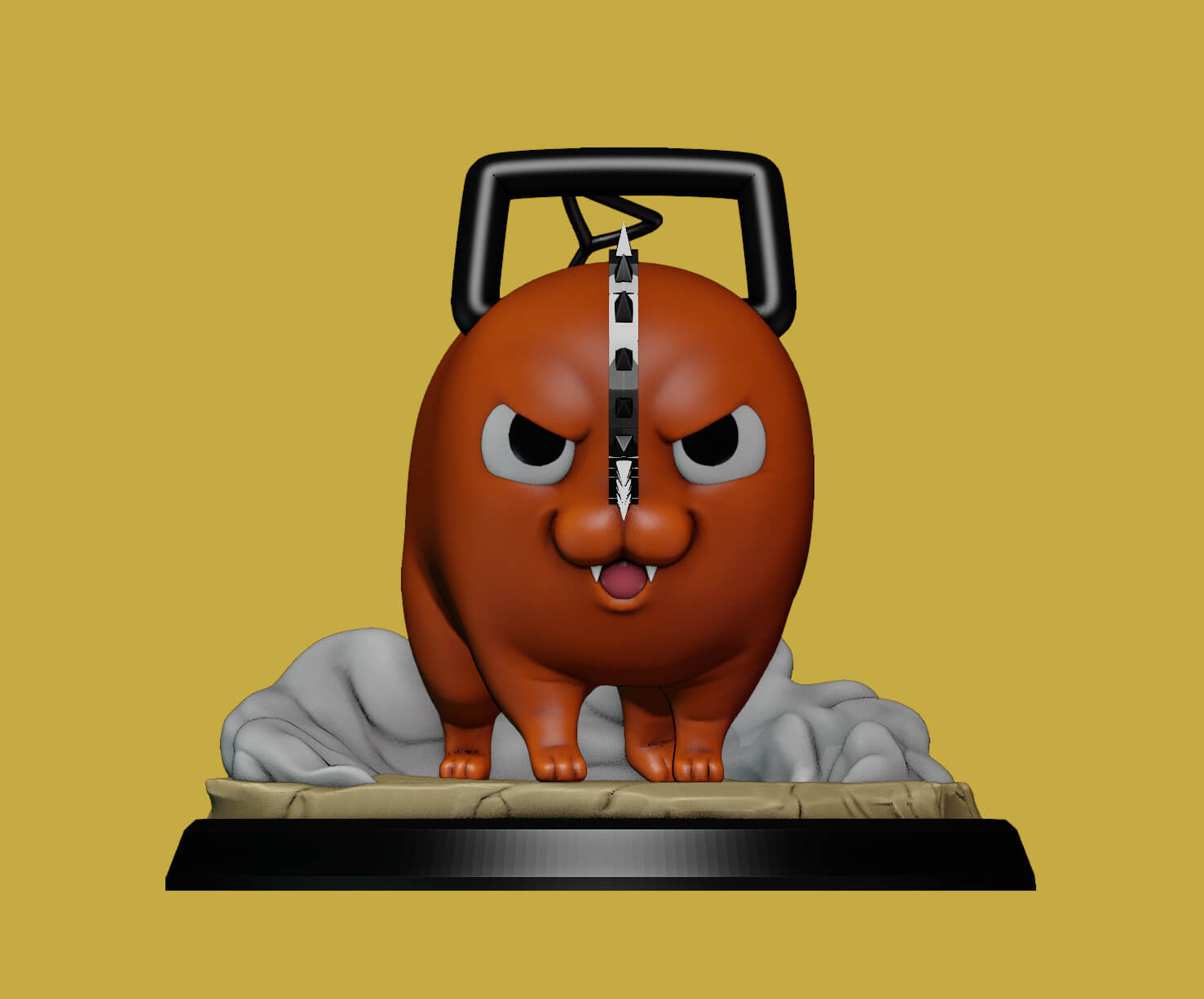 Pochita - Chainsaw Man 3D Model by Wsonuchiha3D