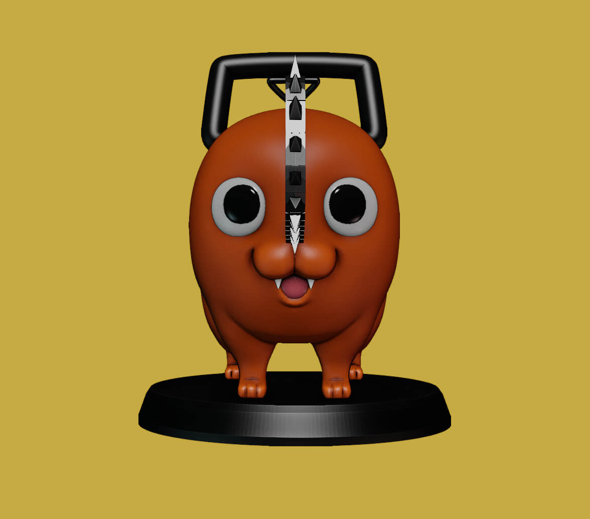 Pochita - Chainsaw Man 3D Model by Wsonuchiha3D