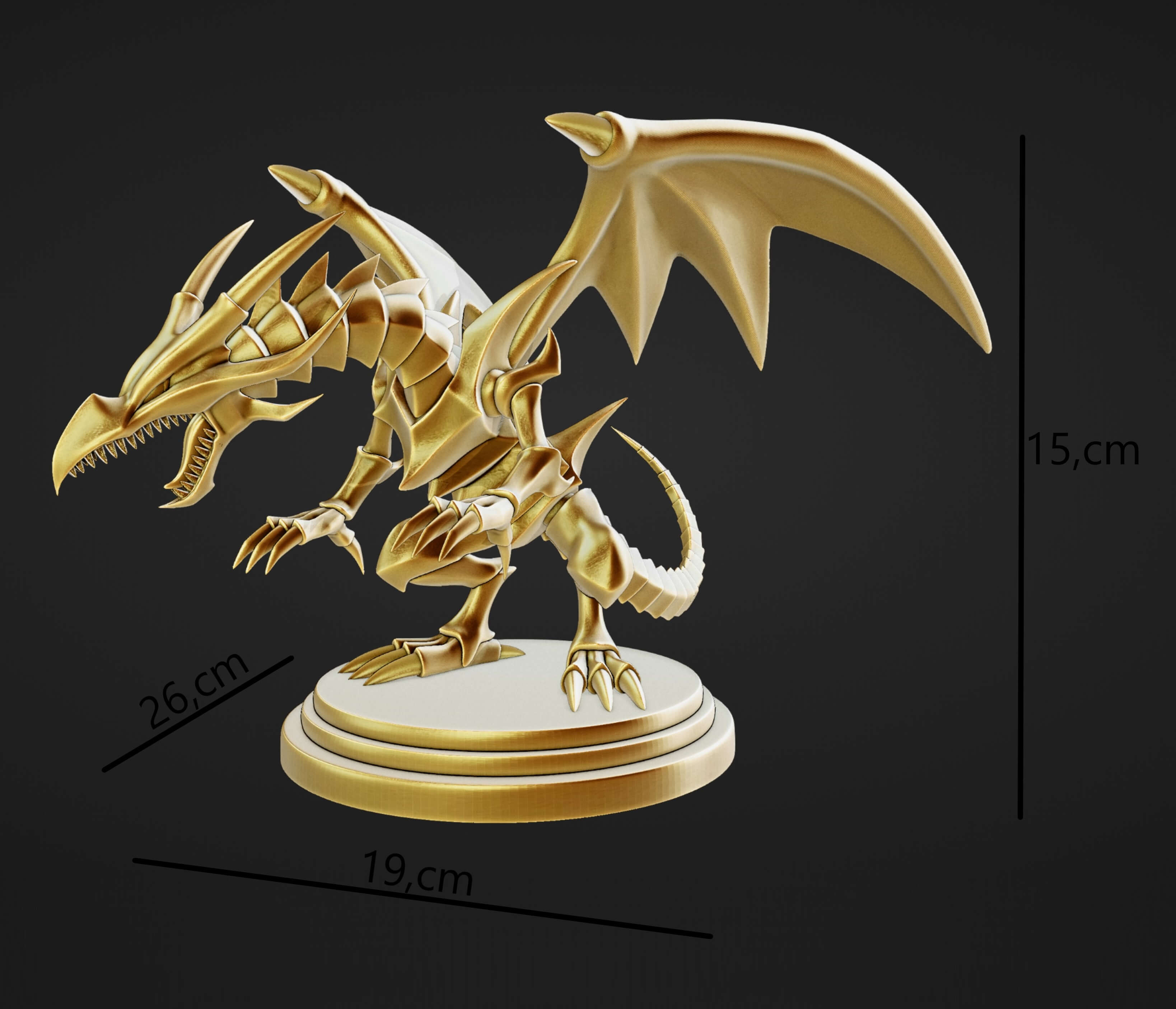 Red-Eyes Black Dragon - Yu-Gi-Oh 3D Model by Wsonuchiha3D