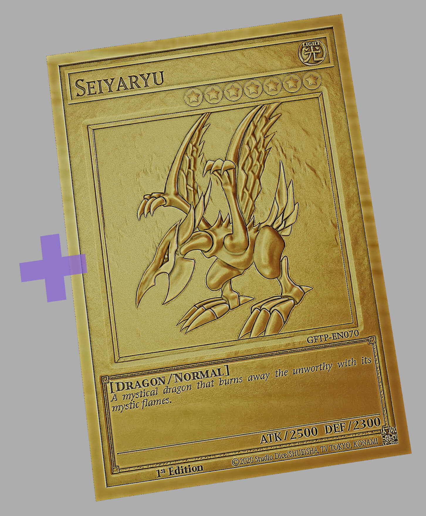 Seiyaryu Figure - Yugioh 3D Model by Wsonuchiha3D