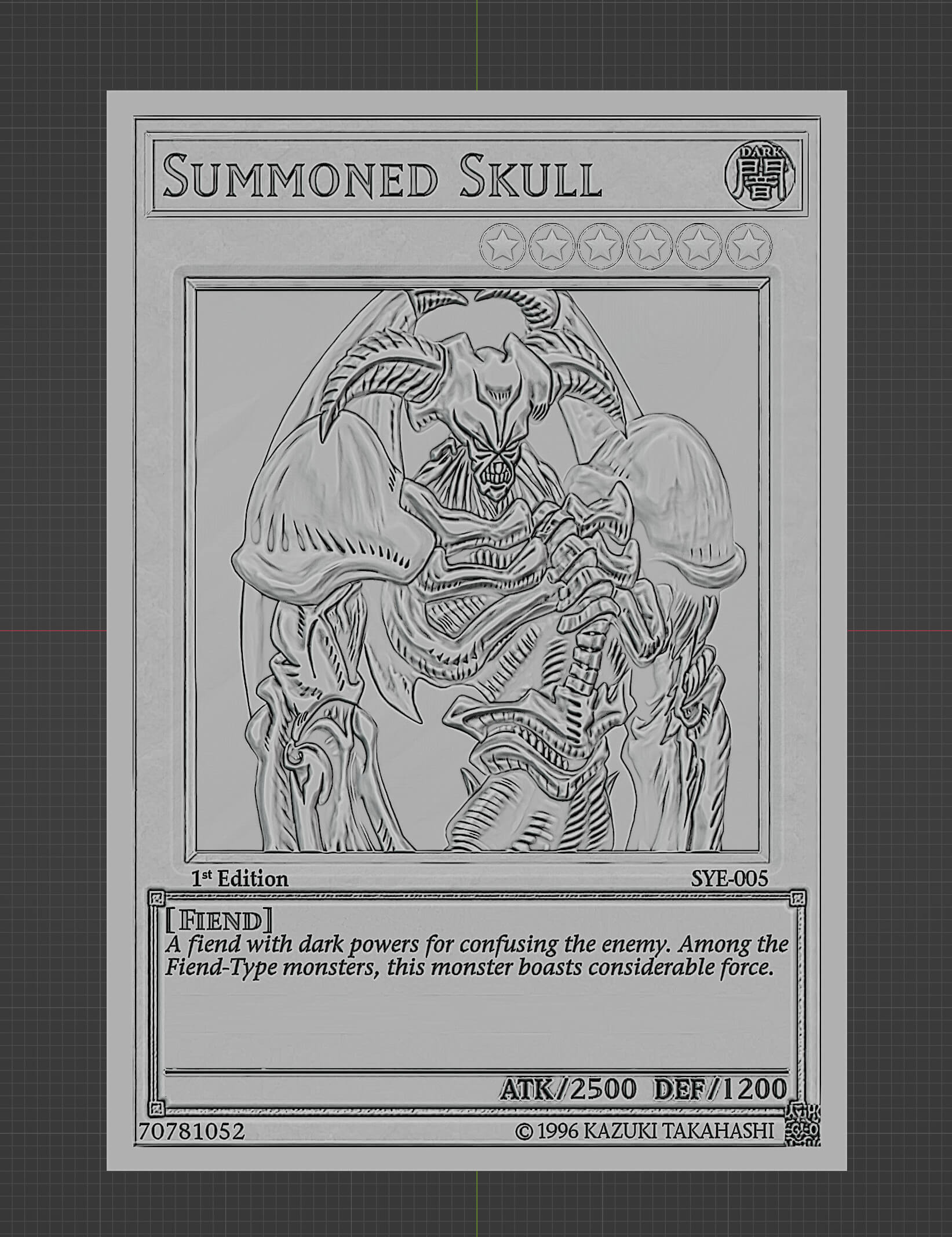 Yugioh Cards Summoned Skull