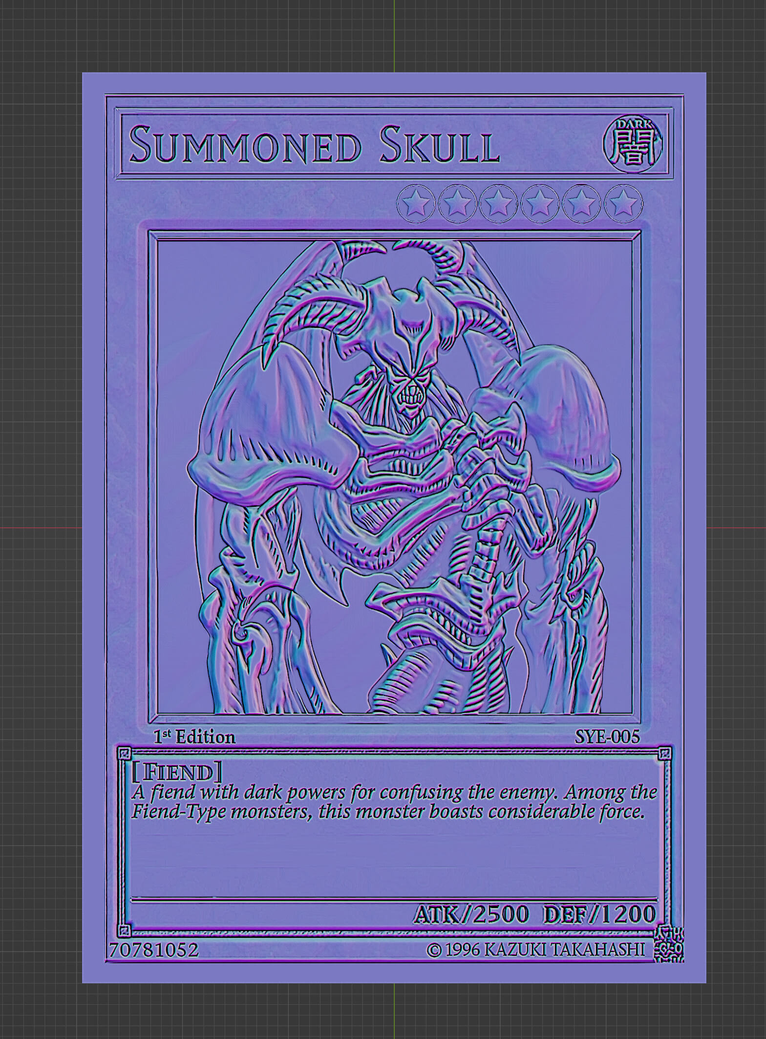 Yugioh Cards Summoned Skull