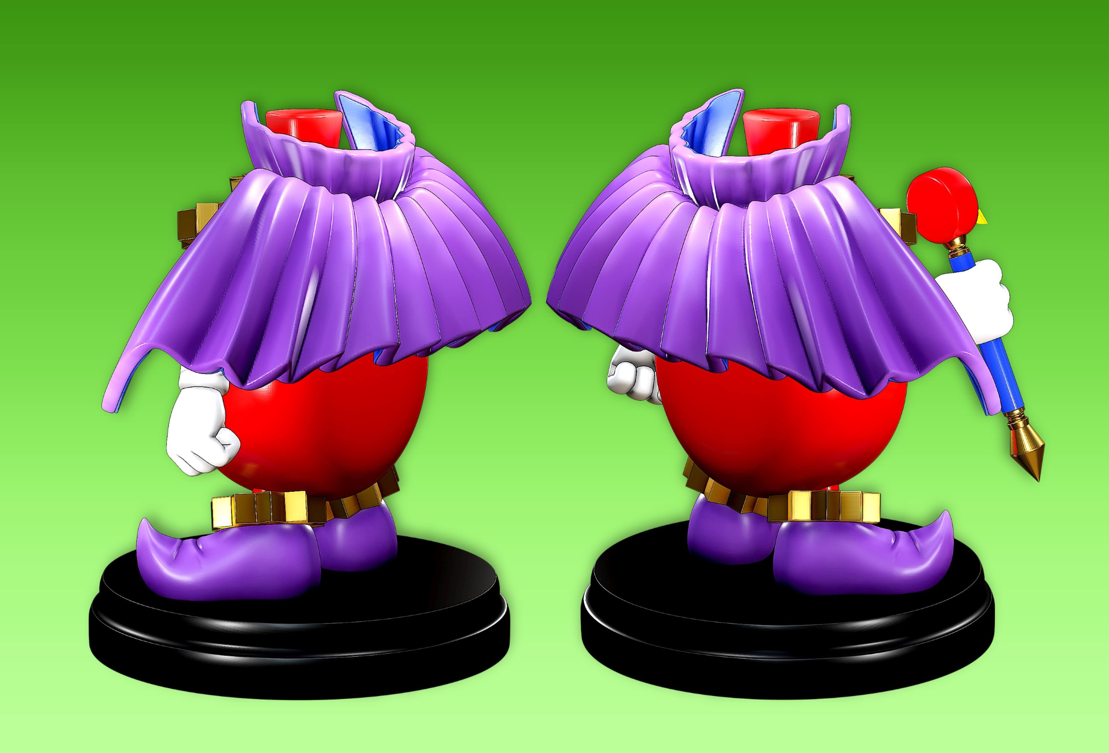 Time Wizard Figure/Yu-Gi-Oh 3D Model by Wsonuchiha3D