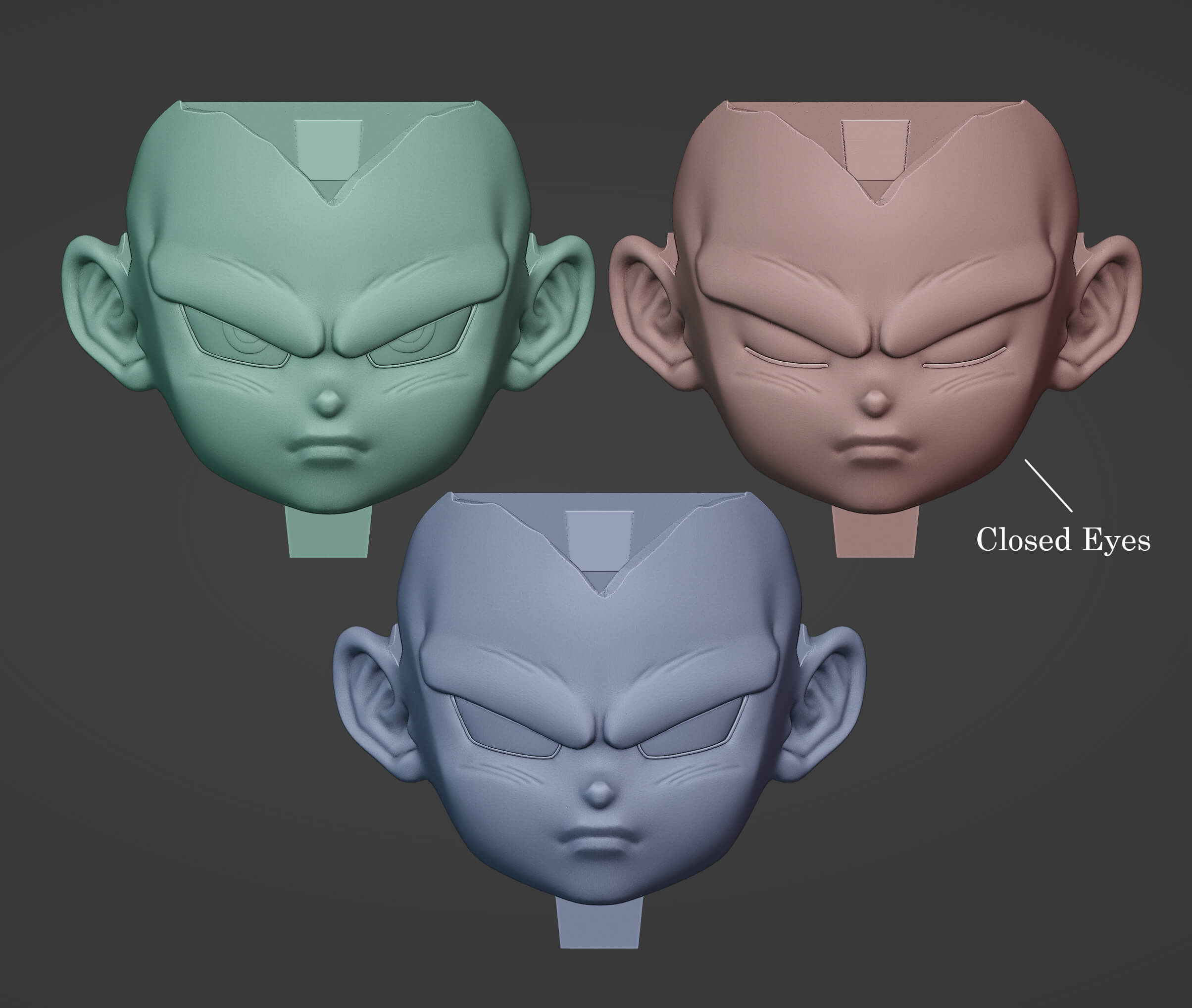 Vegeta Super Saiyan 3 / Dragon Ball Daima - 3D Model by Wsonuchiha3D