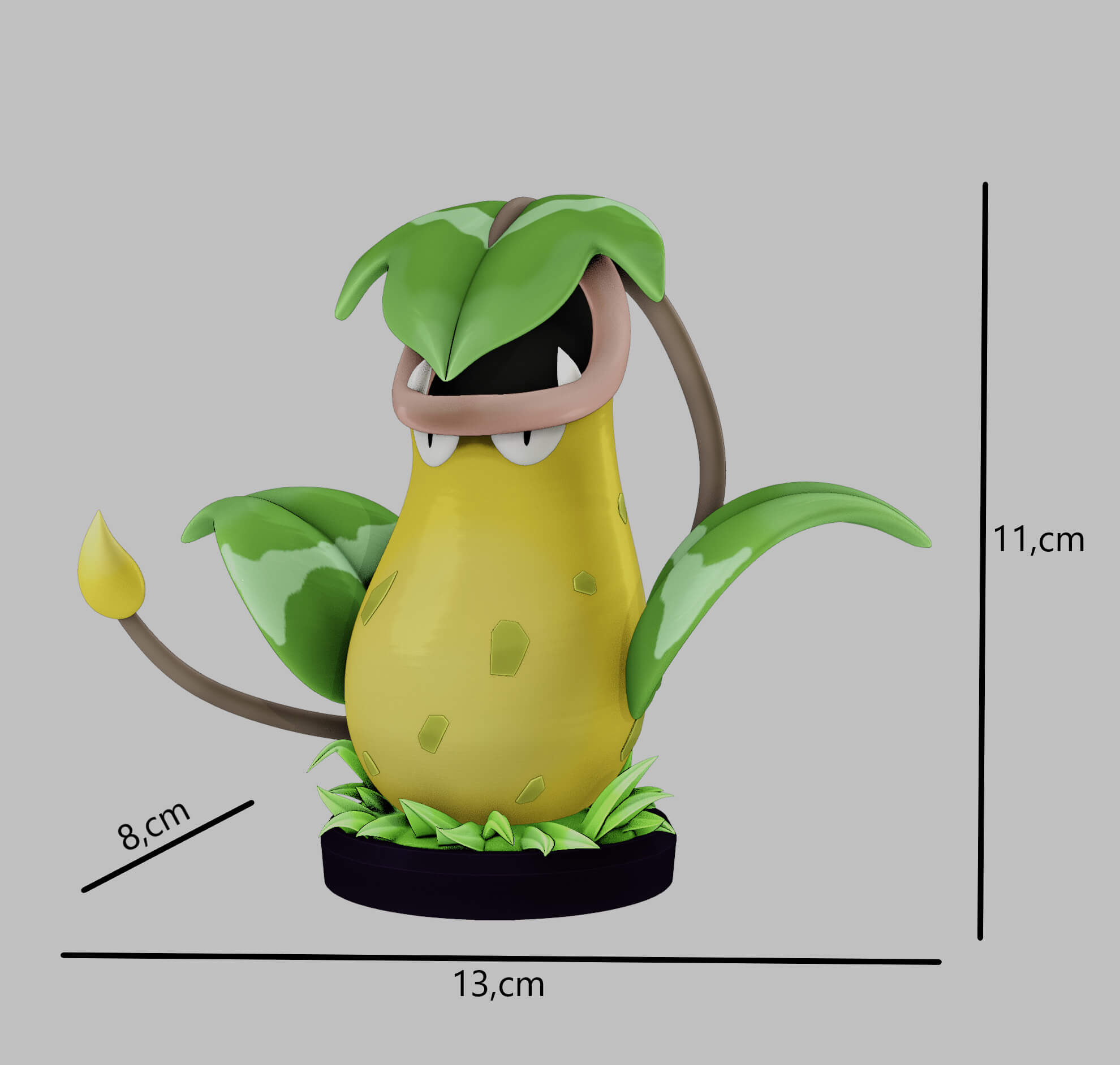 Victreeebel - Pokemon 3D Model by Wsonuchiha3D