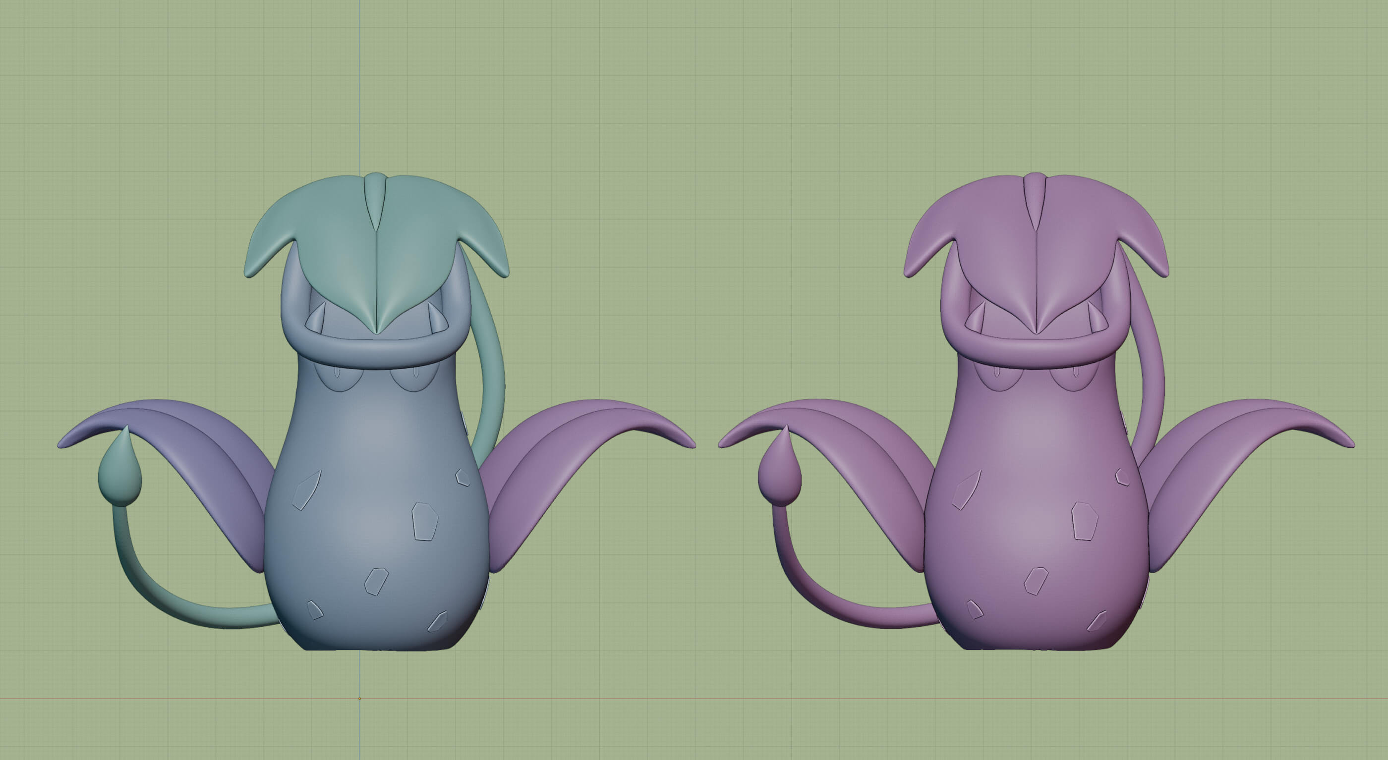 Victreeebel - Pokemon 3D Model by Wsonuchiha3D