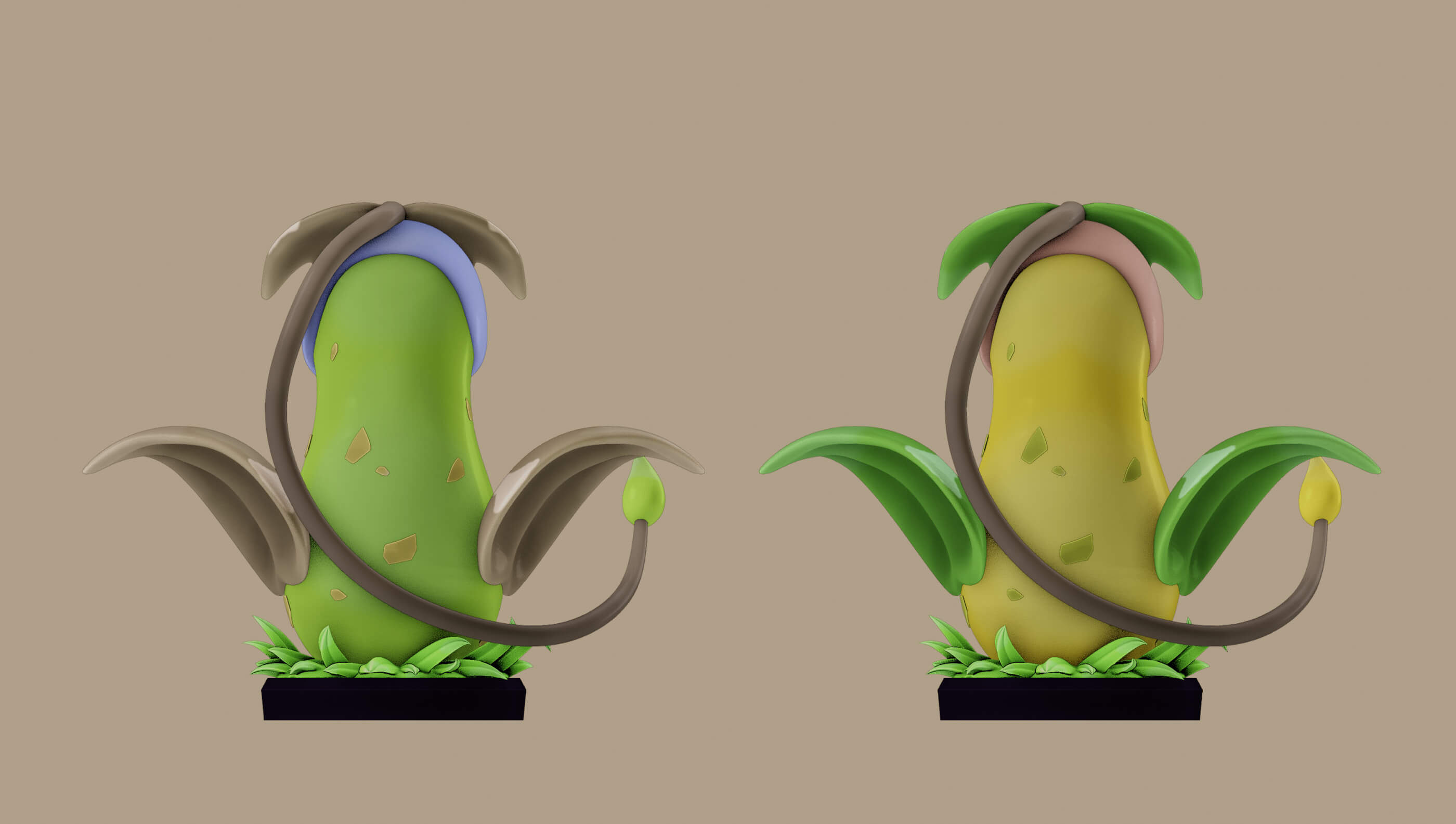 Victreeebel - Pokemon 3D Model by Wsonuchiha3D