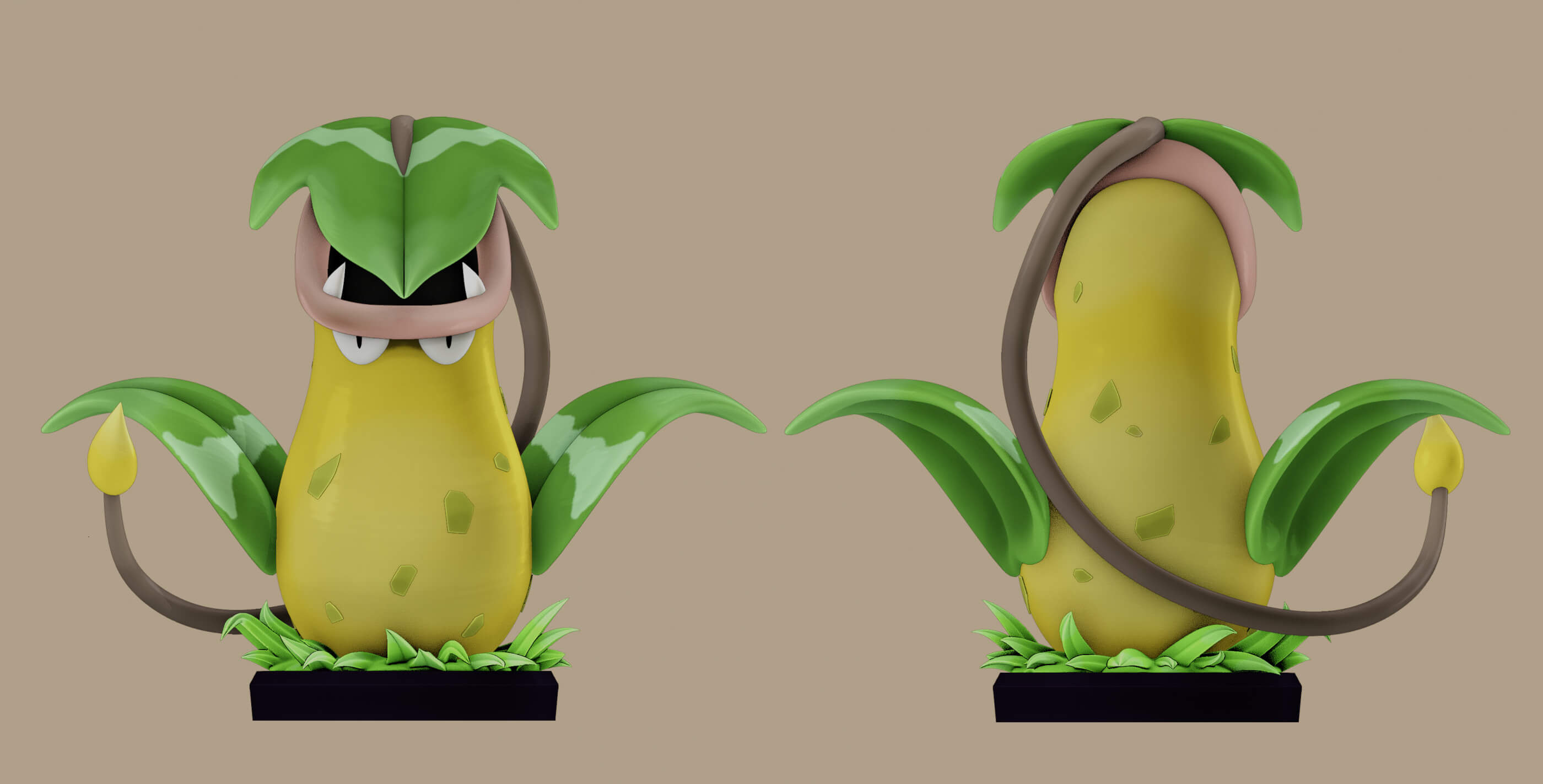 Victreeebel - Pokemon 3D Model by Wsonuchiha3D