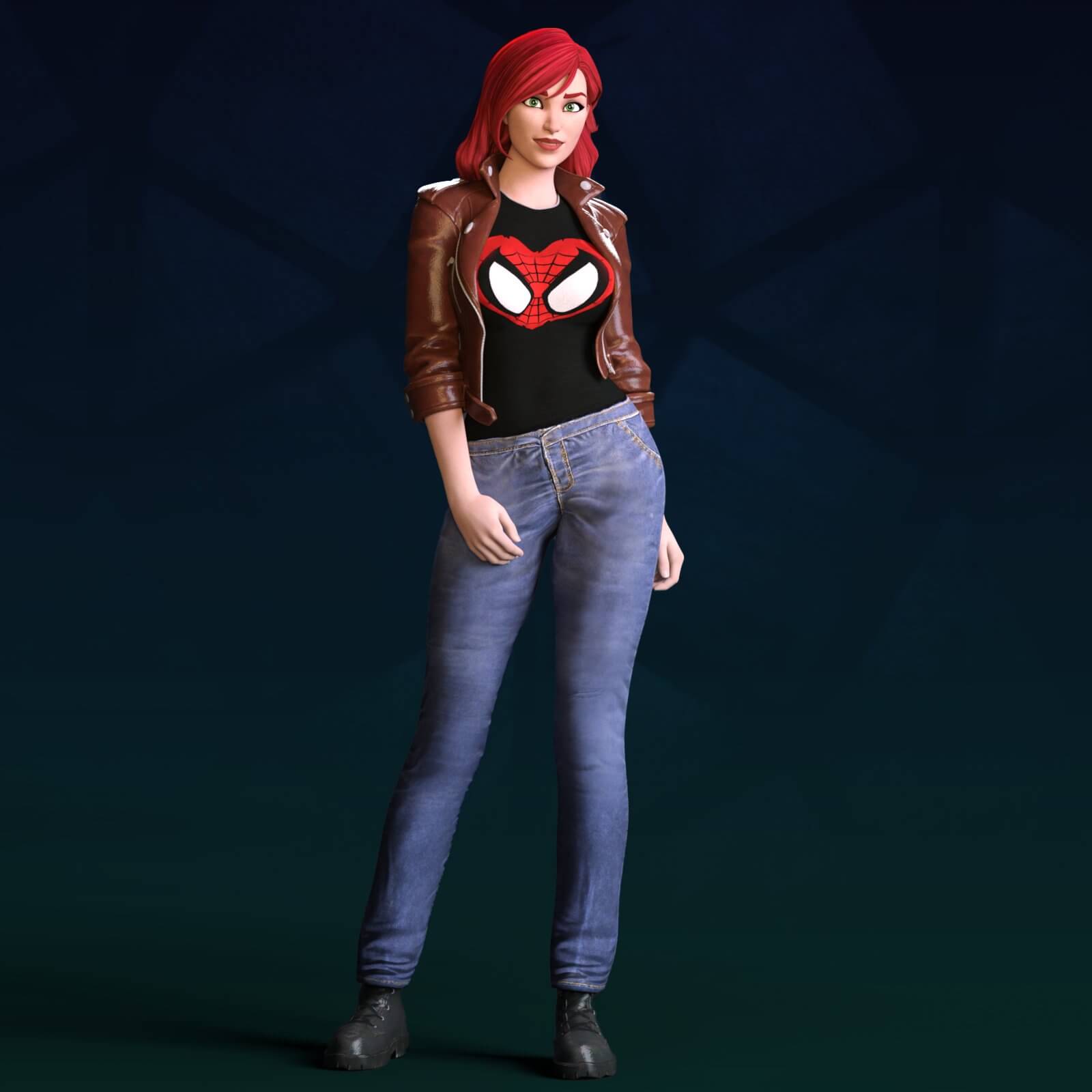 2500 Points For Mary Jane For Genesis 8.1 Female By Wstd (RenderHub ...