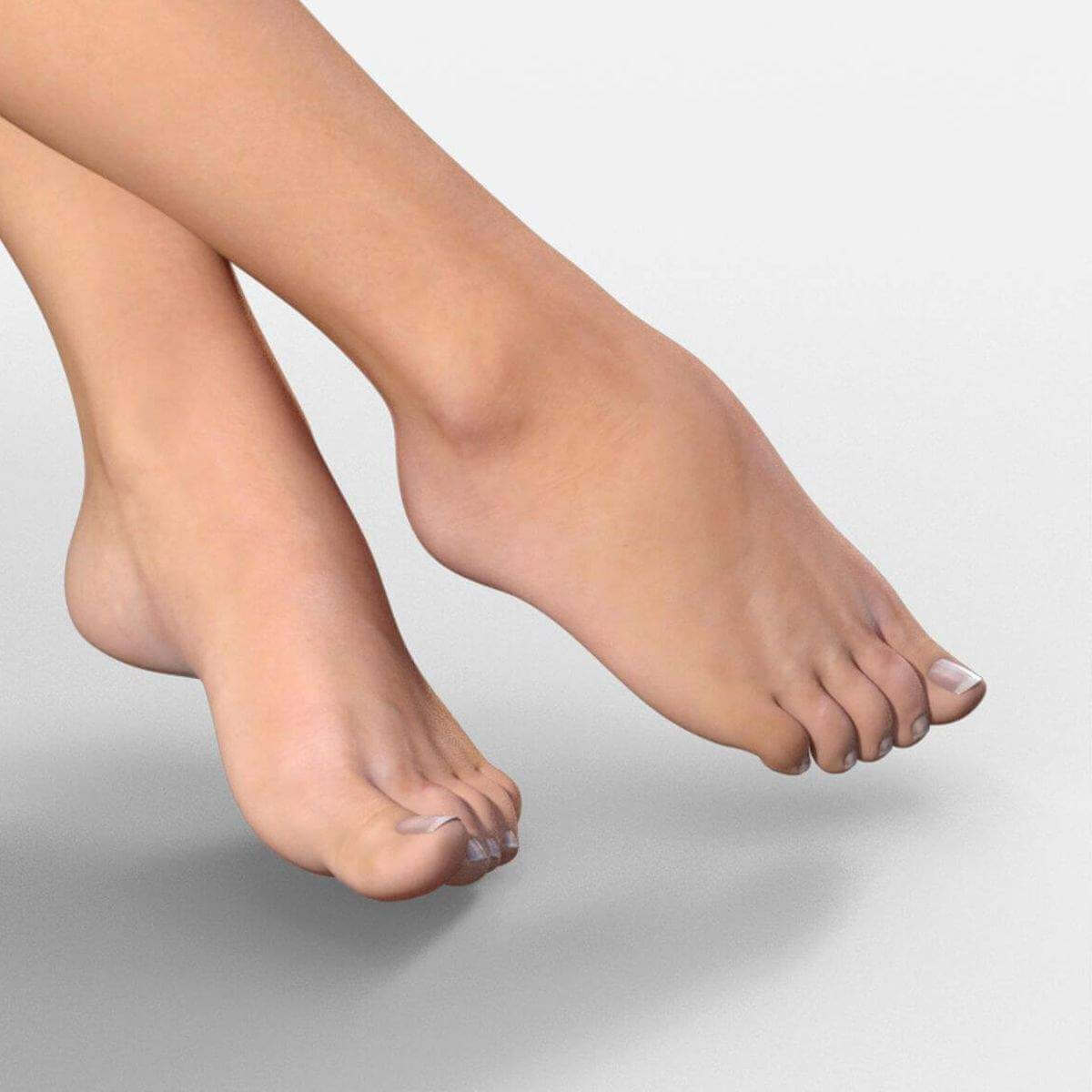 Real Feet for Genesis 3 Female - Daz Content by x3d