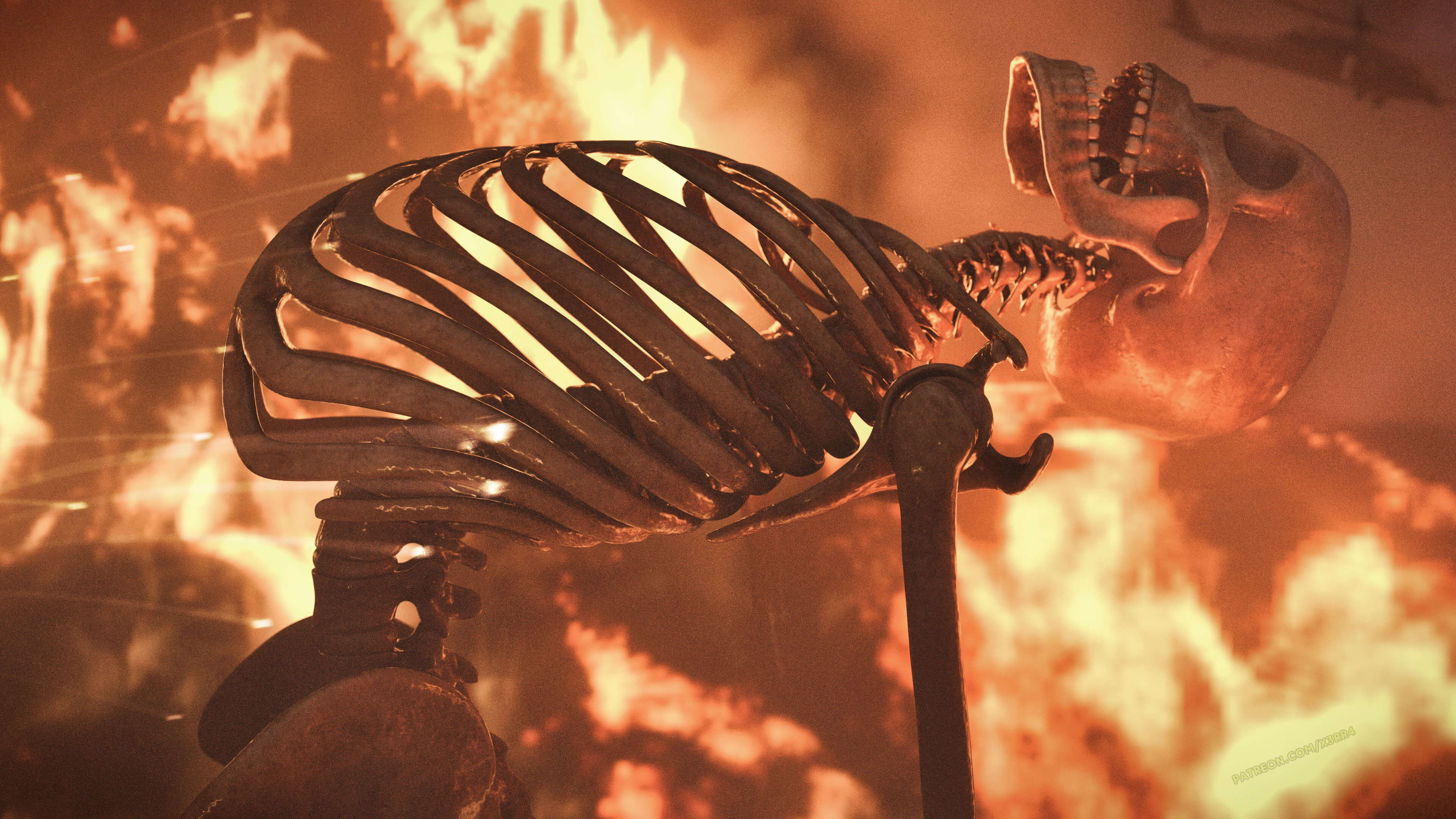 Humanity's End 3D Render, Digital Art by X3rr4