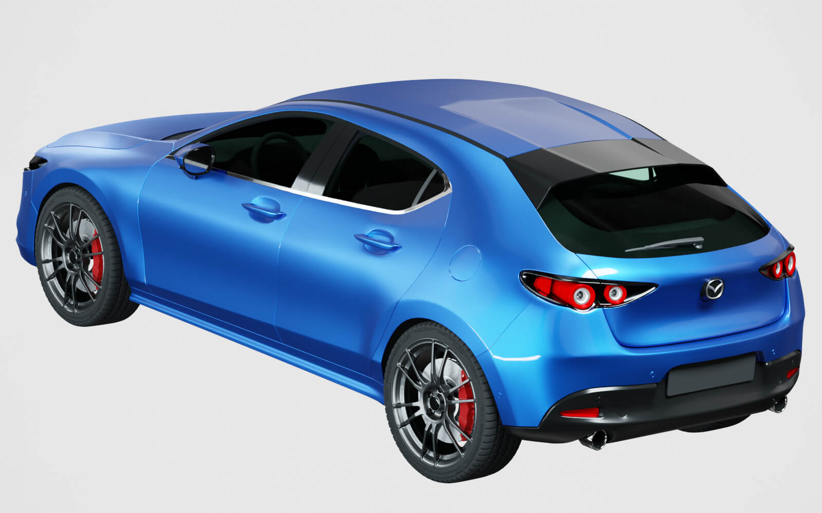 Mazda 3 Hatchback 2019 - 3D Model by Xai0