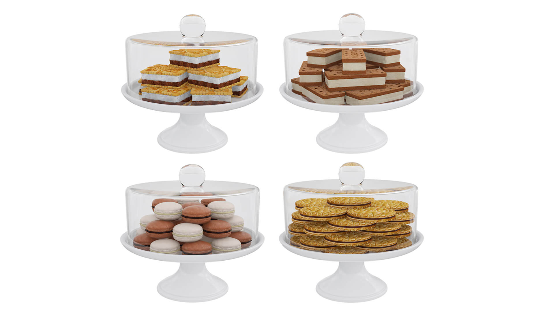 Cookie Stand Collection - 3D Model by Xandra Fox