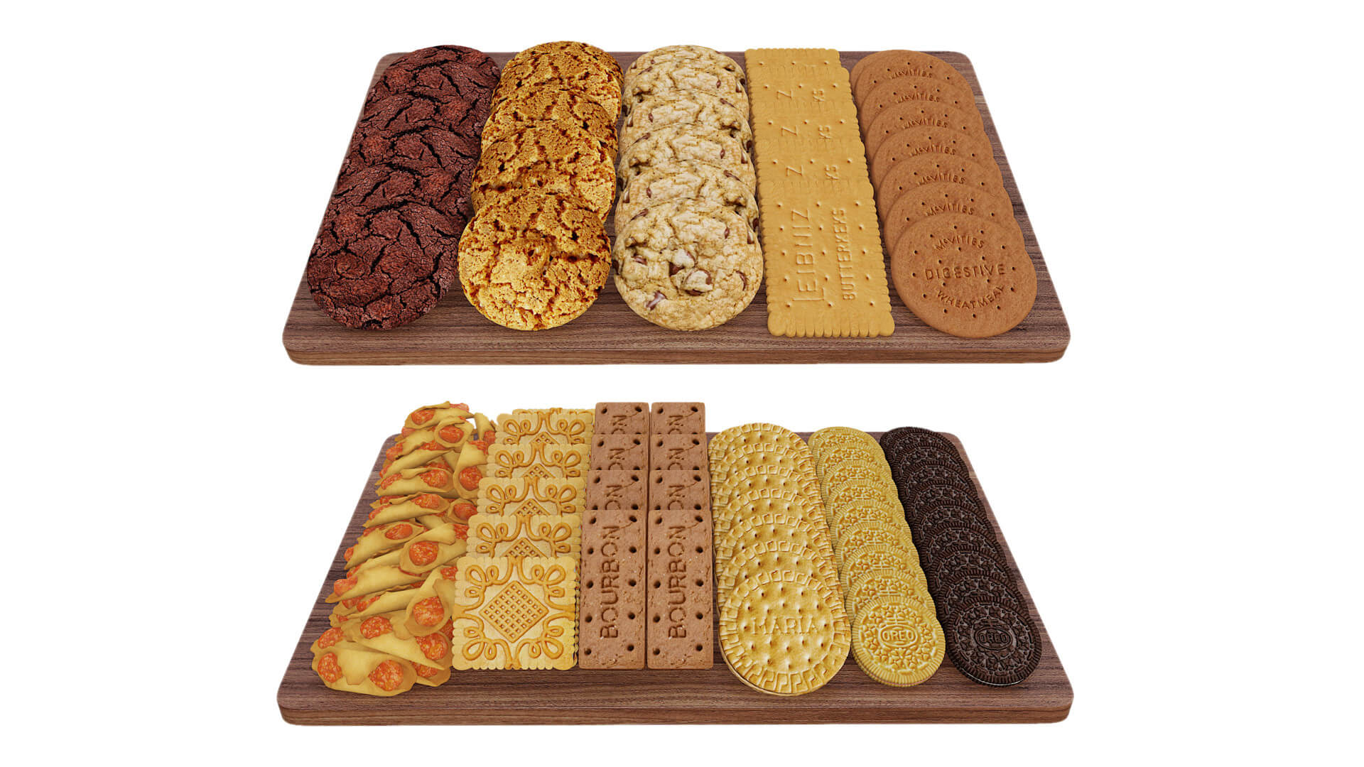 Cookie Trays - 3D Model by Xandra Fox