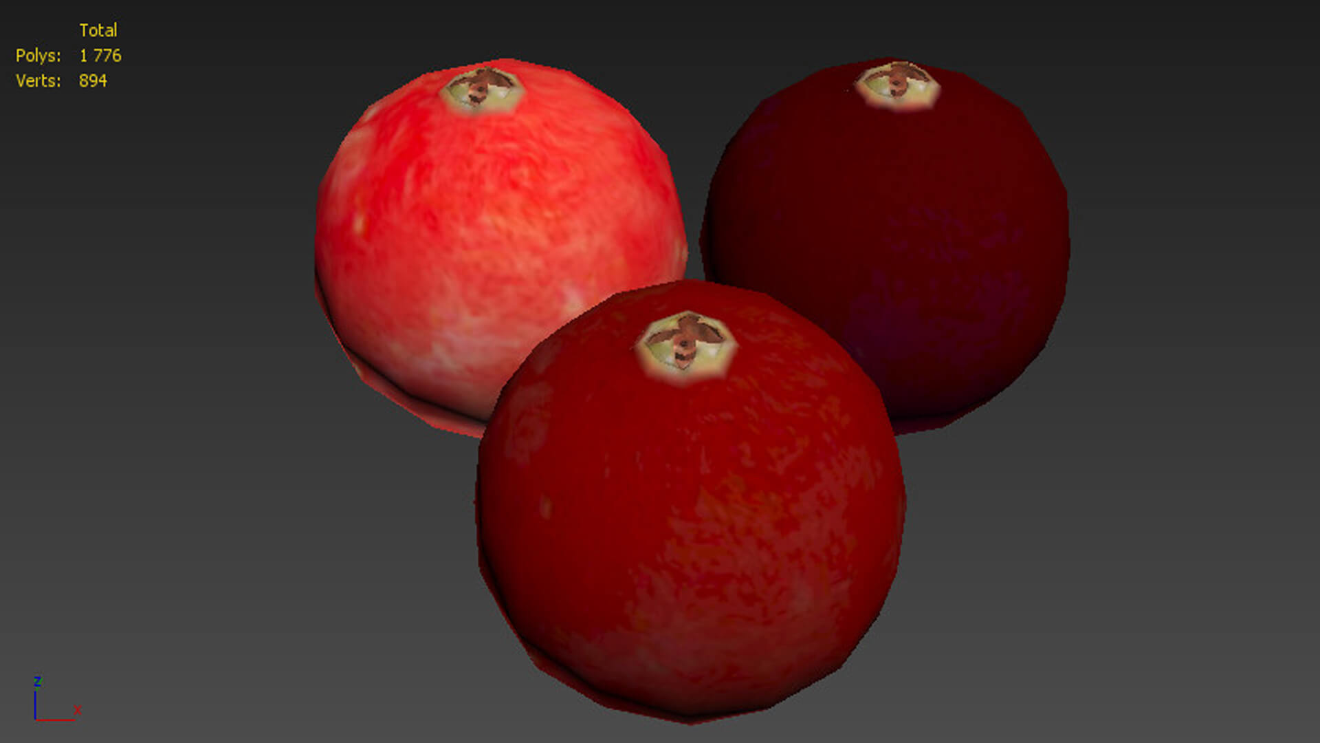 Cranberries 3D Model by Xandra Fox