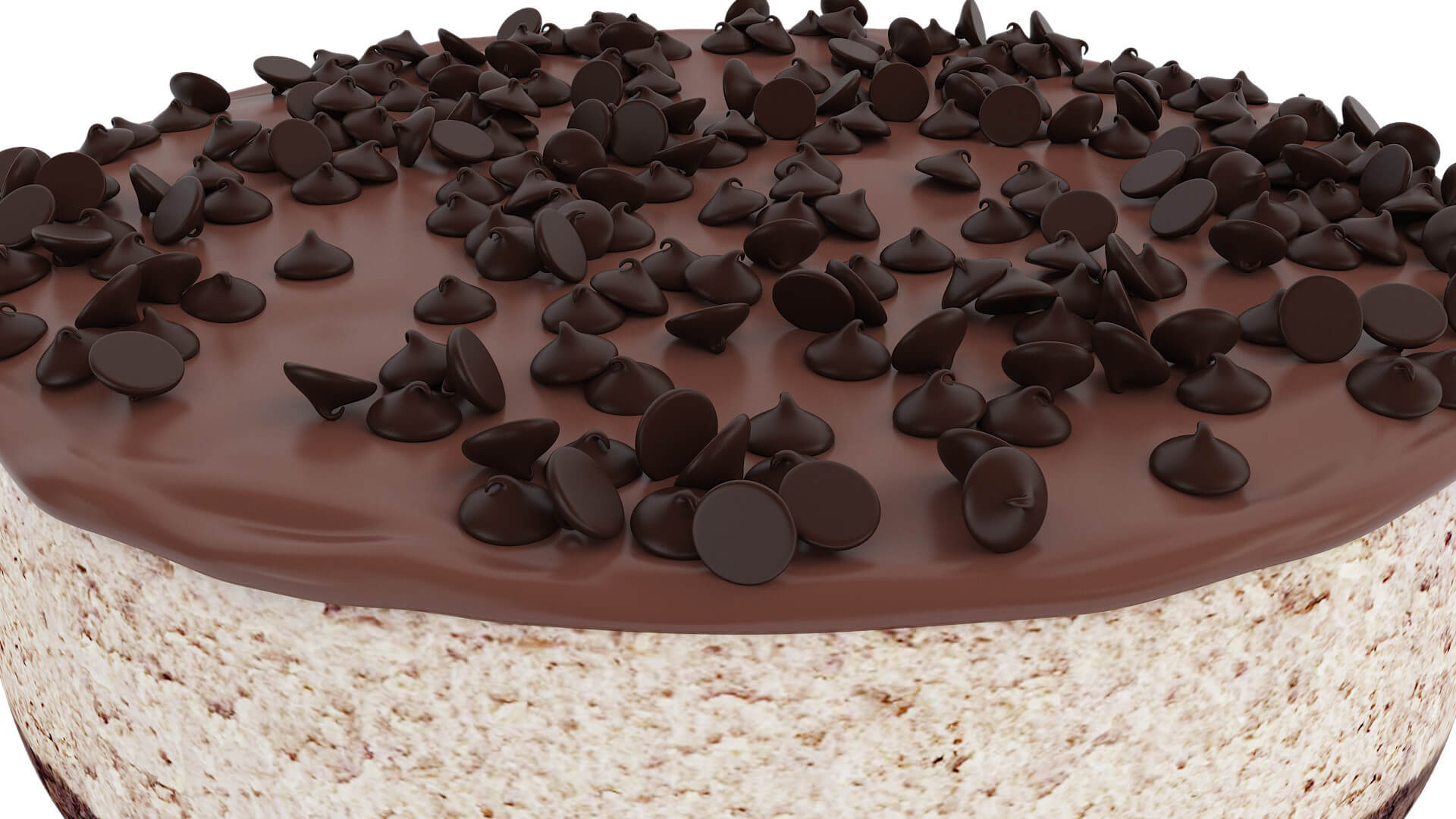 Espresso Cheesecake - 3D Model by Xandra Fox