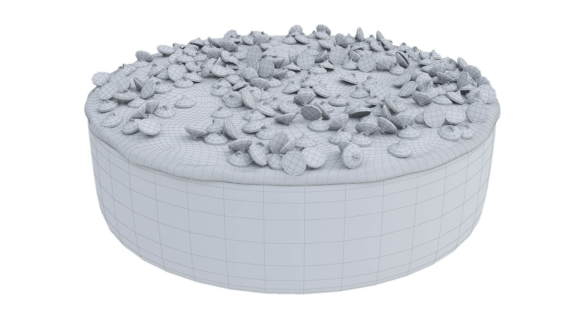 Espresso Cheesecake - 3D Model by Xandra Fox