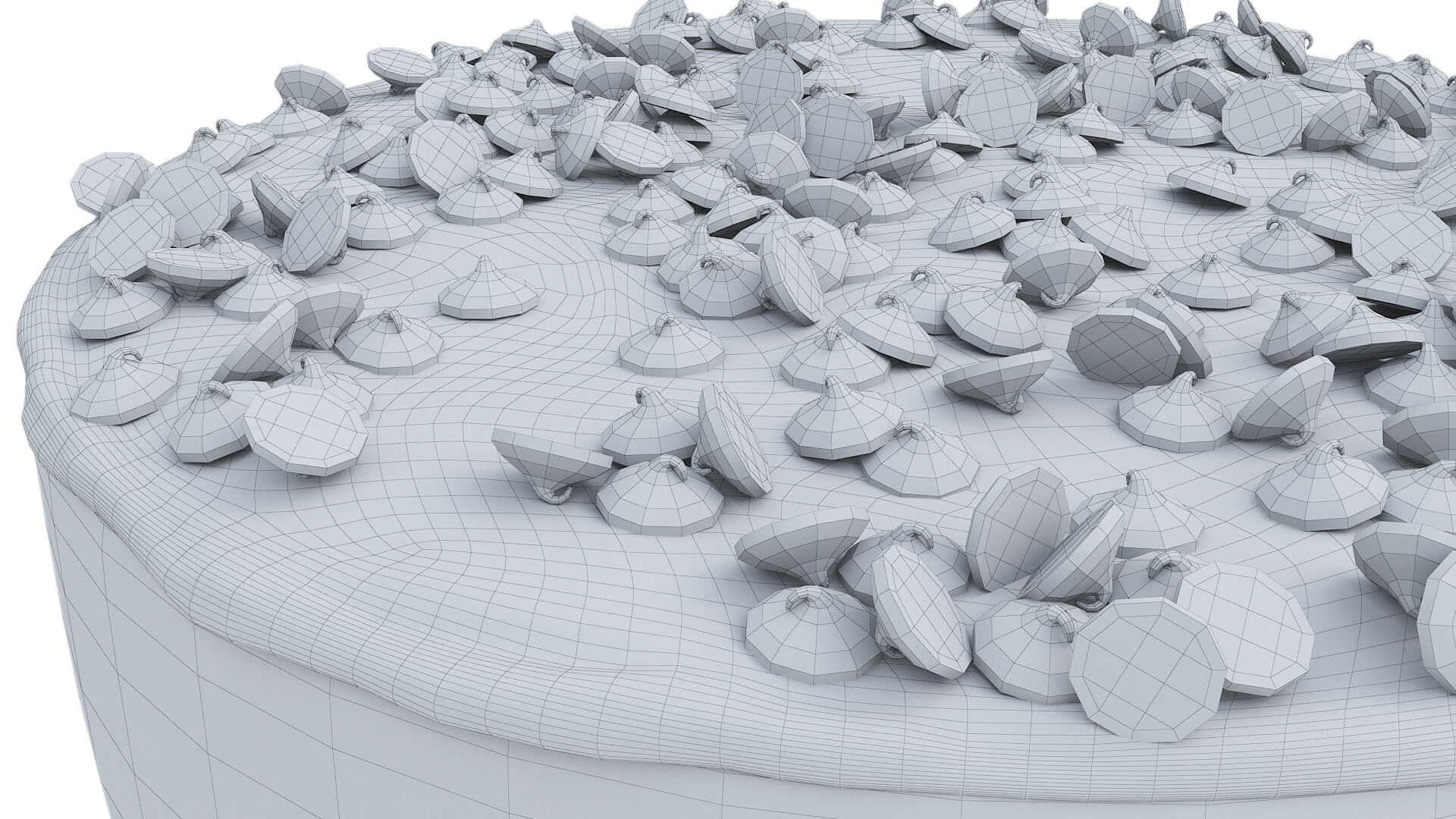 Espresso Cheesecake - 3D Model by Xandra Fox